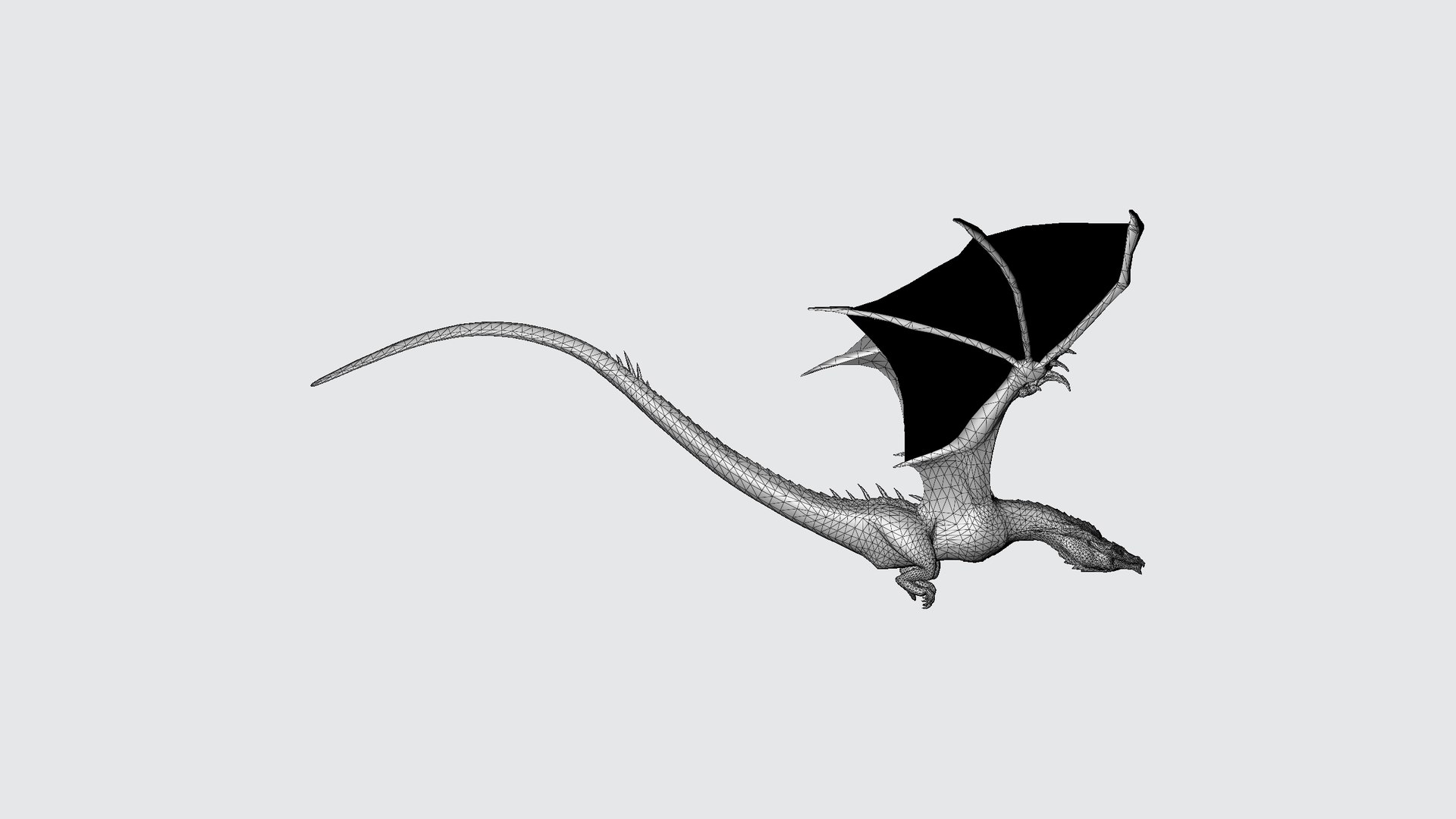 Flying Dragon 3D Model - TurboSquid 2346087
