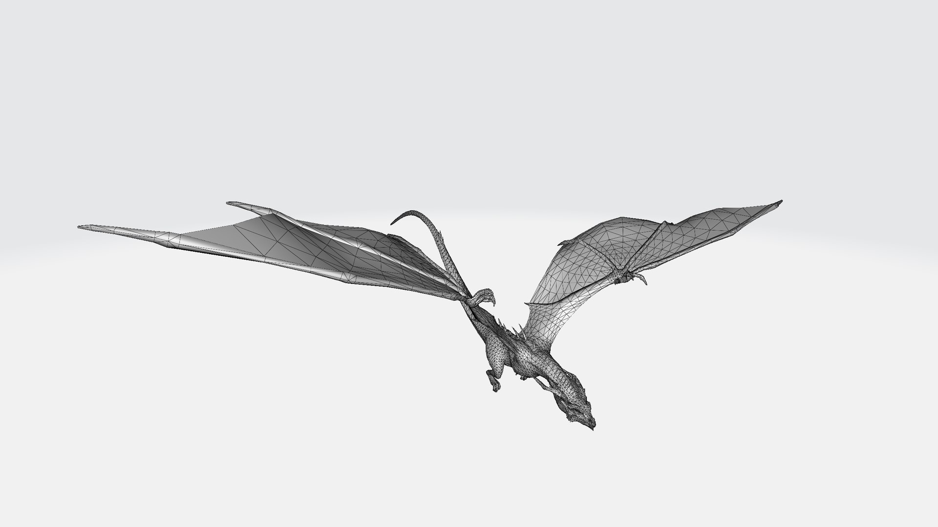 Flying Dragon 3D Model - TurboSquid 2346087