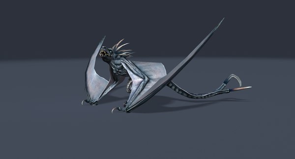 modelo 3d Dragón quimera ciego aparejado y animado - TurboSquid 1676849