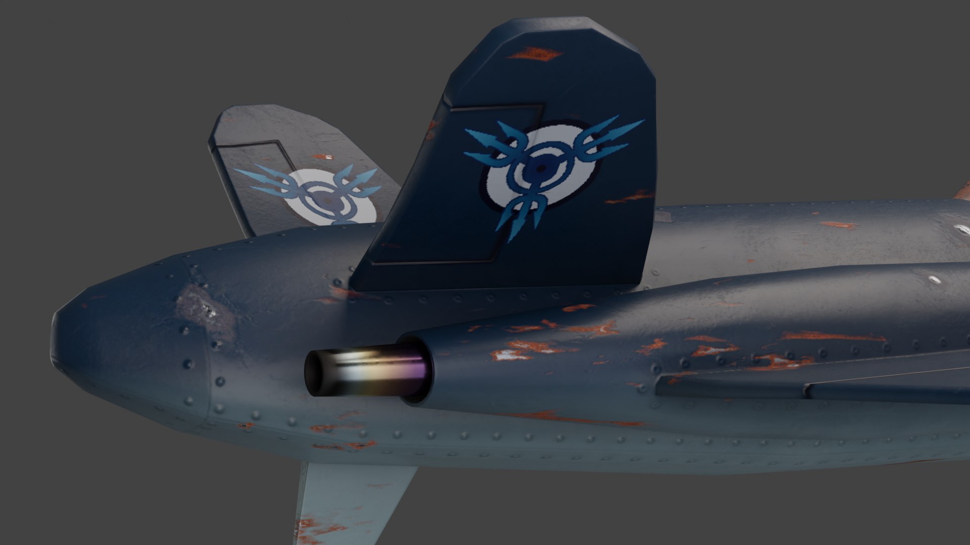 3D Fantasy Jet Plane - TurboSquid 2142393