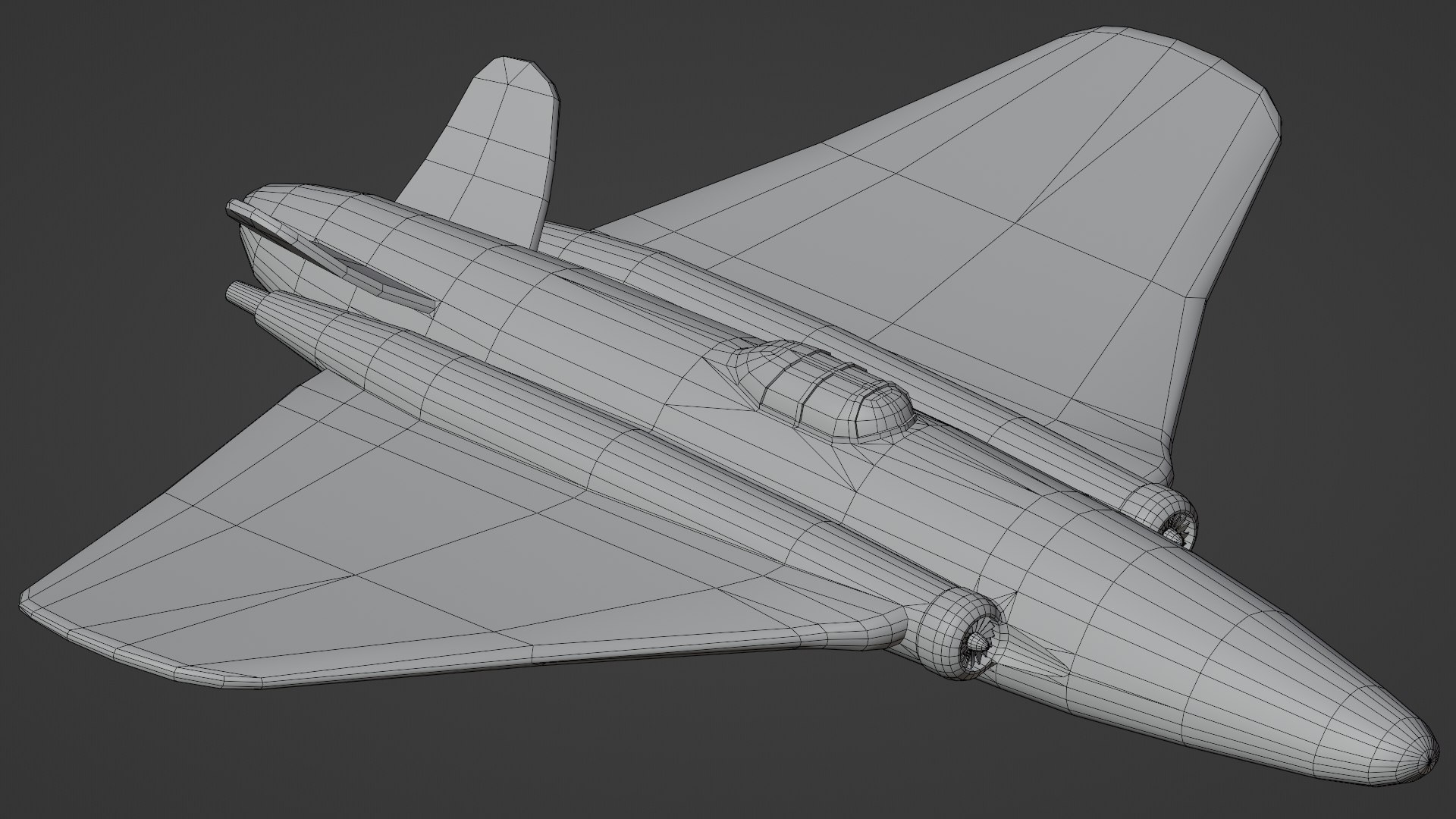 3D Fantasy Jet Plane - TurboSquid 2142393