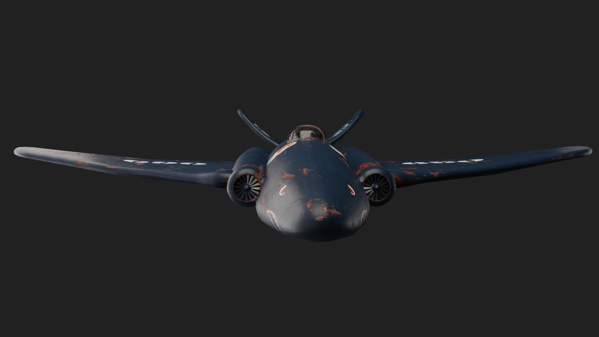 3D Fantasy Jet Plane - TurboSquid 2142393