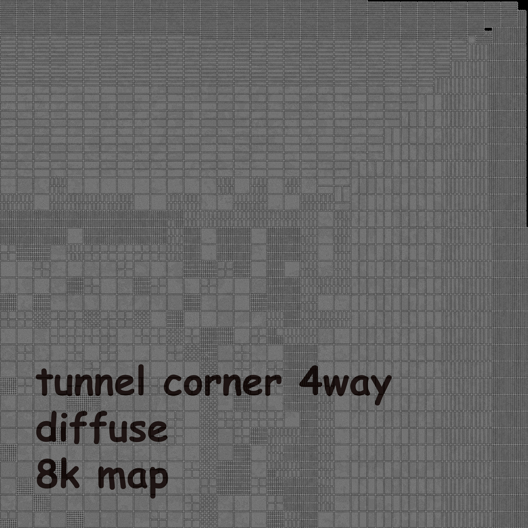 3D tunnel scene model - TurboSquid 1698188