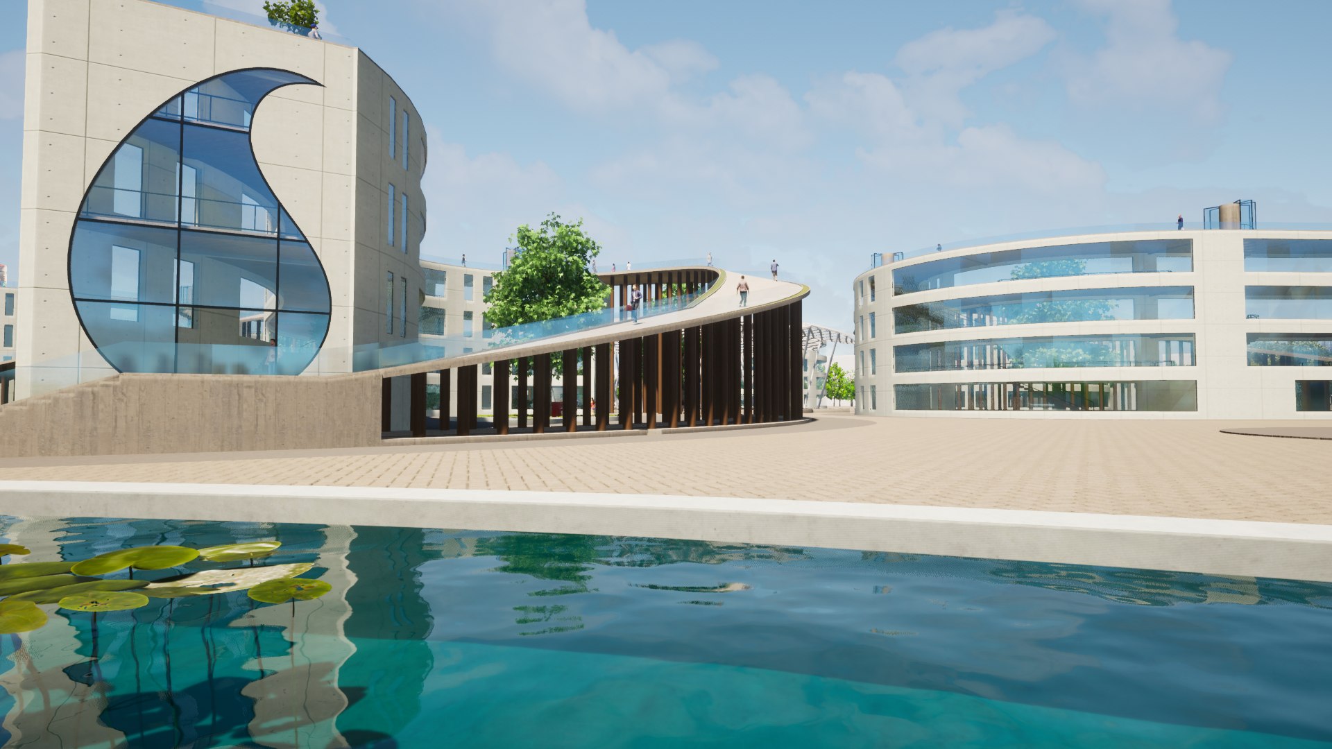 Buta building concept 3D model - TurboSquid 1791988