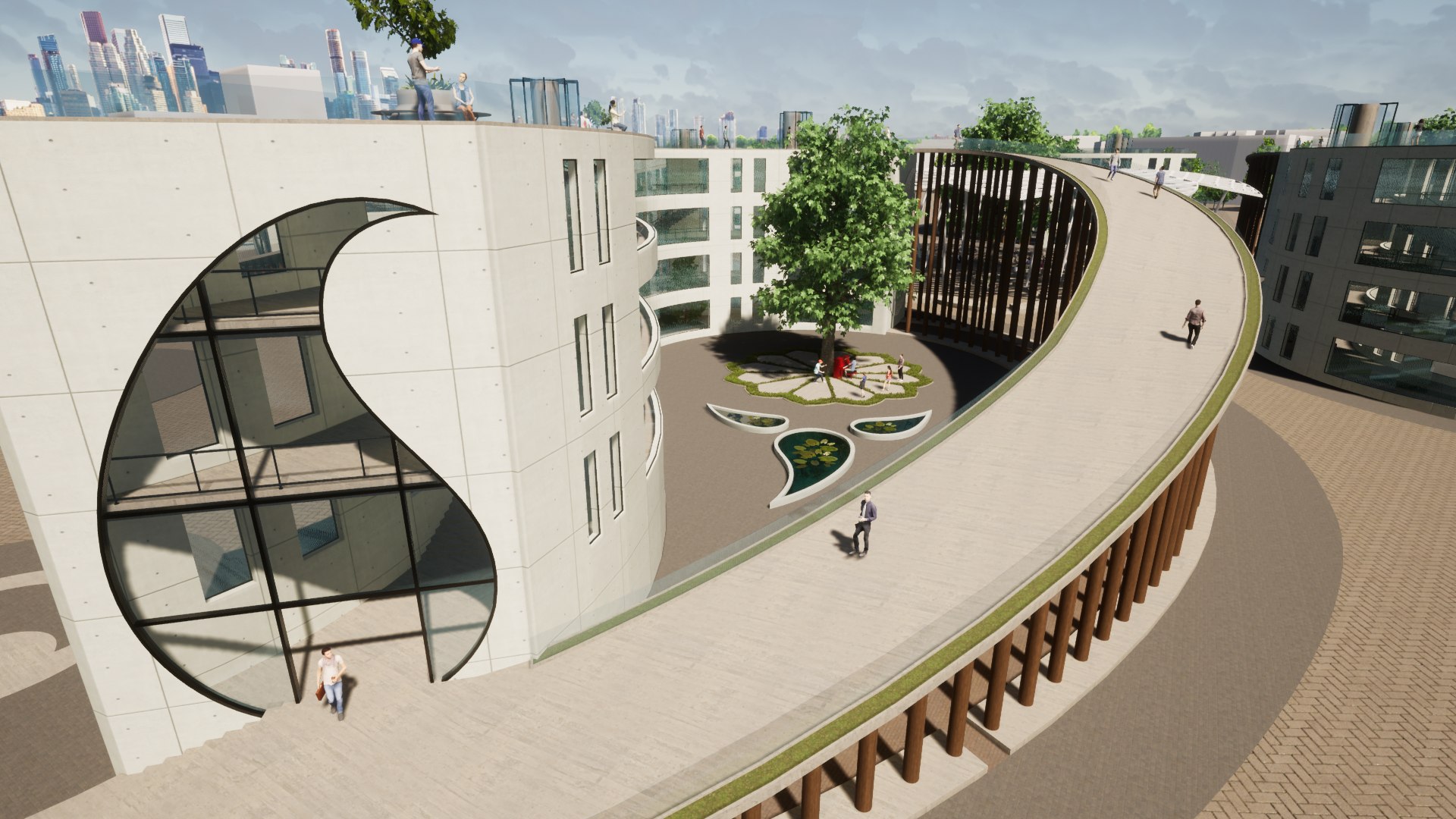 Buta building concept 3D model - TurboSquid 1791988