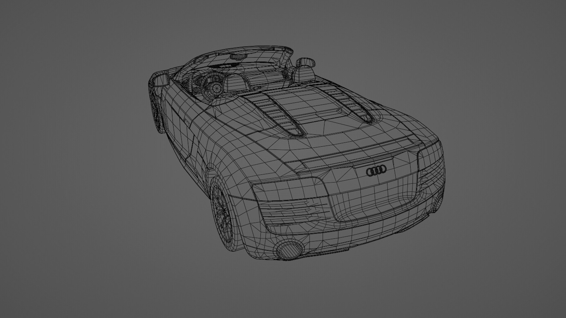 Audi R8 Spyder 3D - TurboSquid 2075984