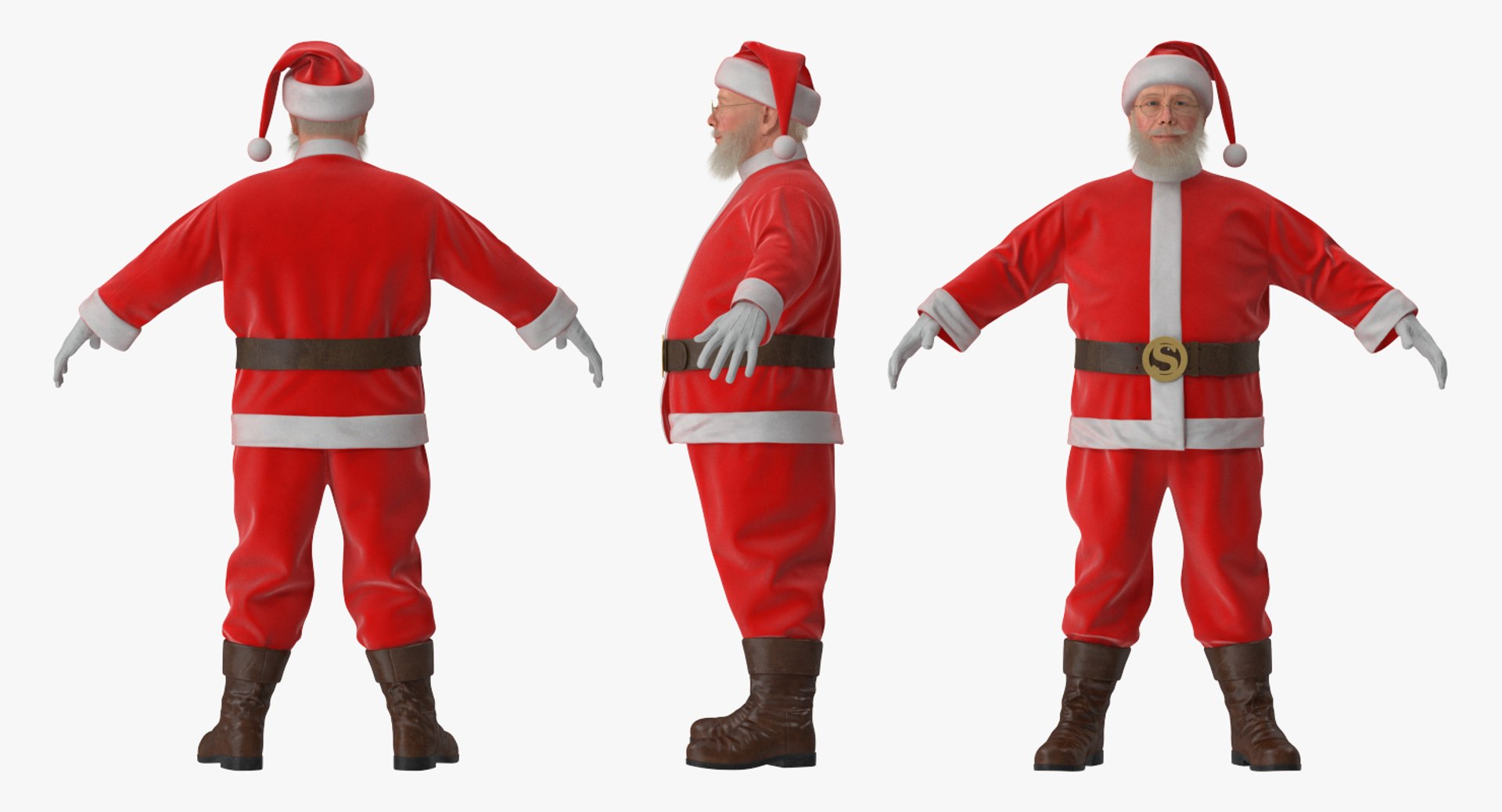 3D santa claus model - TurboSquid 1217831