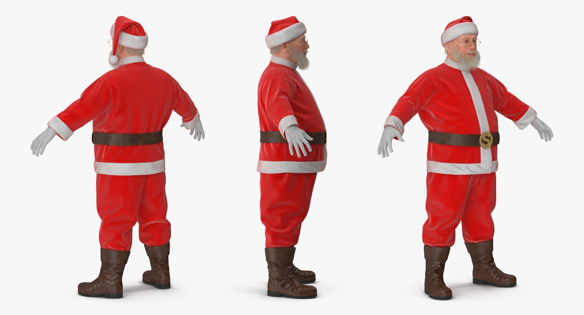 3D santa claus model - TurboSquid 1217831