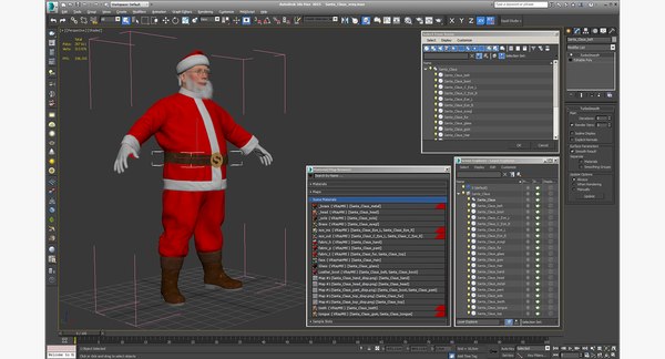 3D santa claus model - TurboSquid 1217831