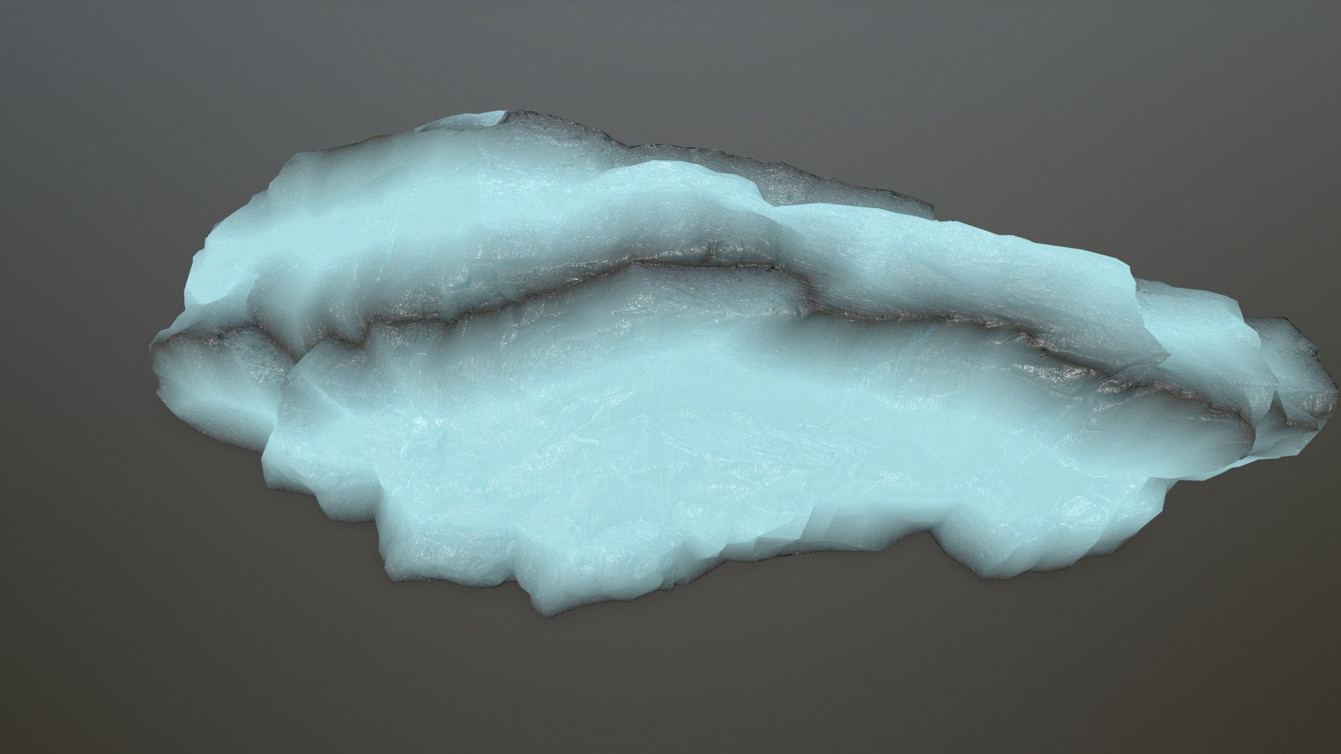 3D Ice Rock - TurboSquid 1416666