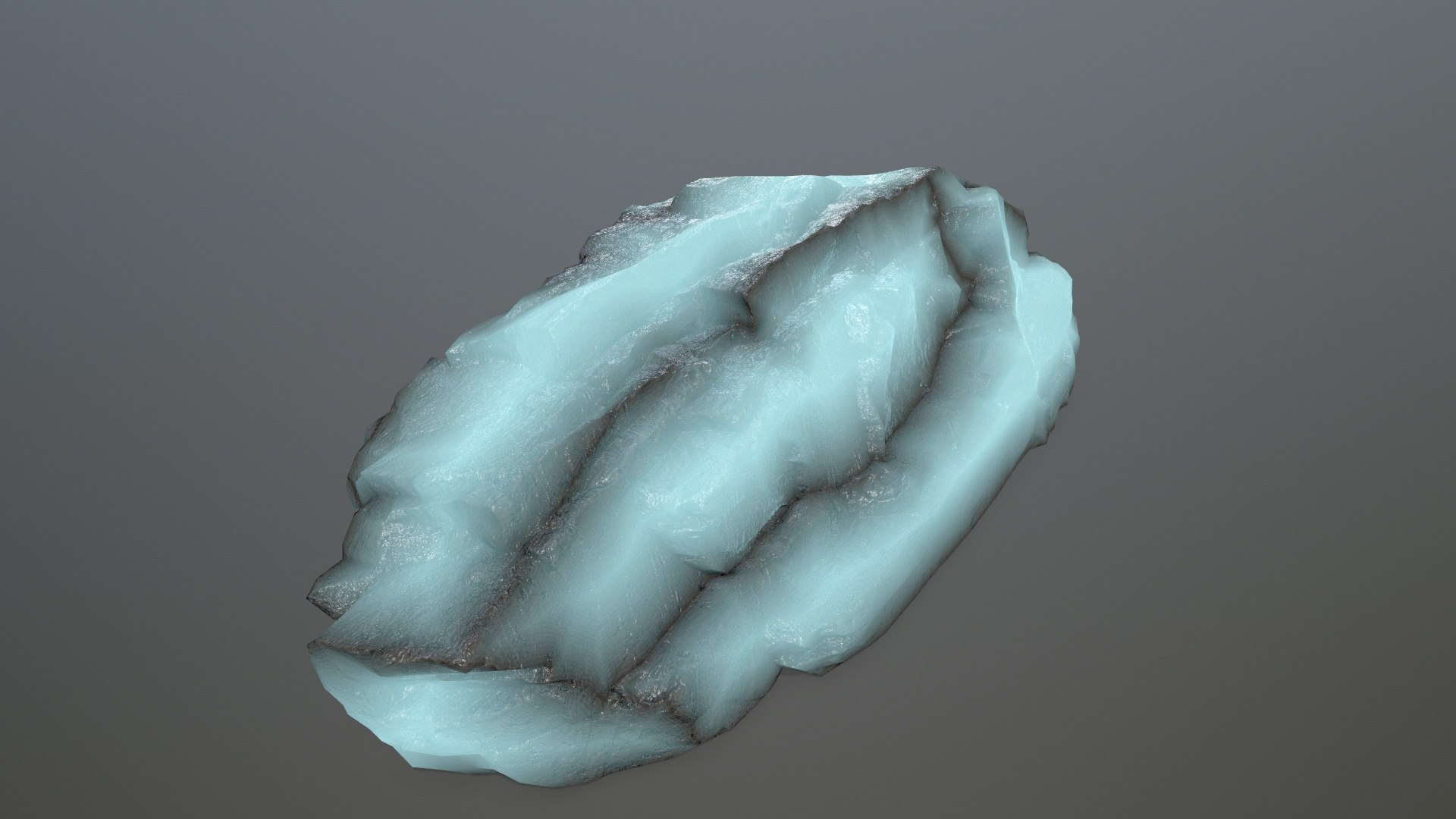 3D Ice Rock - TurboSquid 1416666