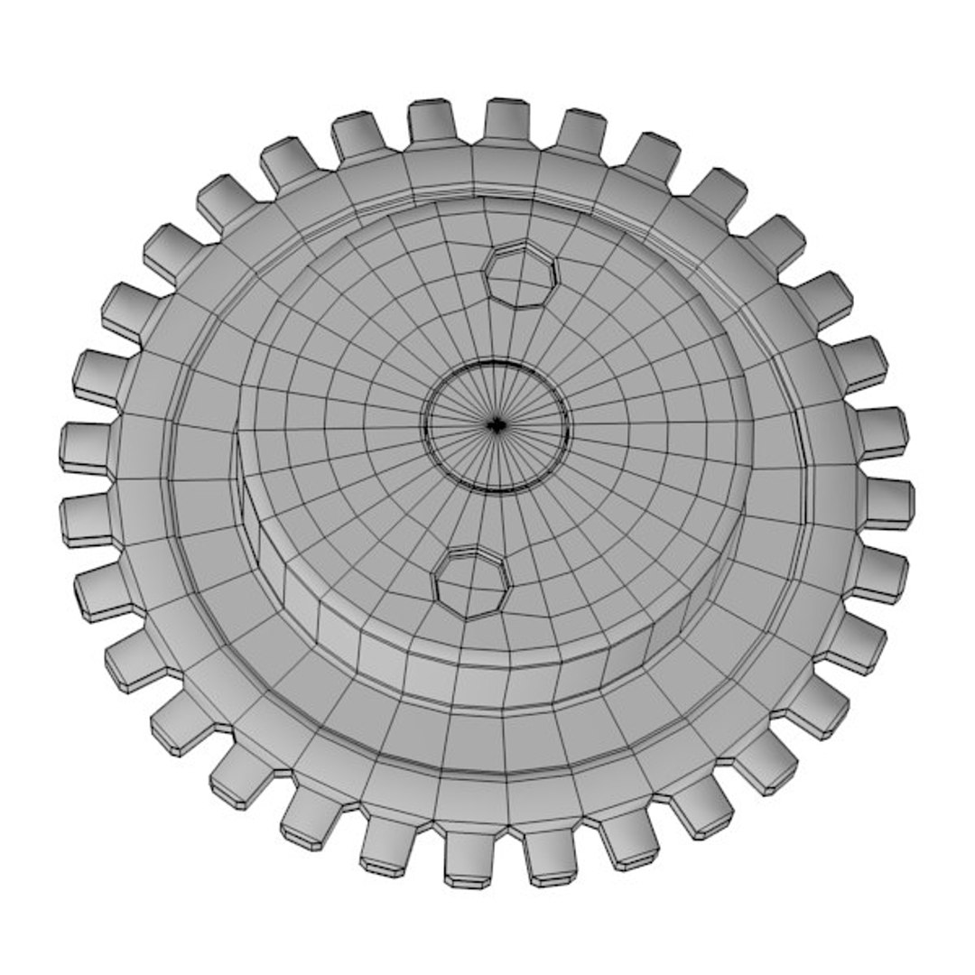3ds Clock Gear Wheels