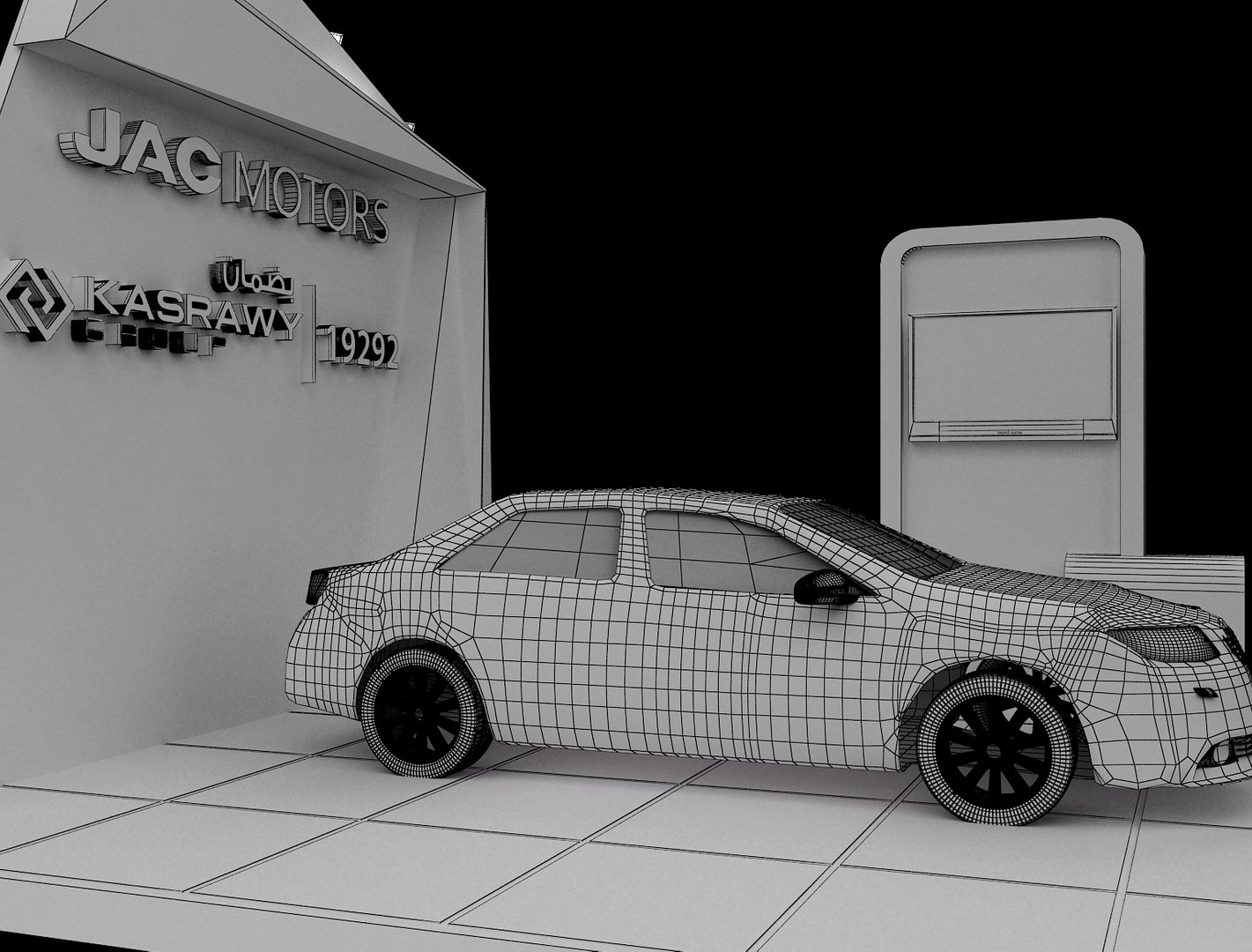 3D Model Stand Exhibition Booth - TurboSquid 1646095