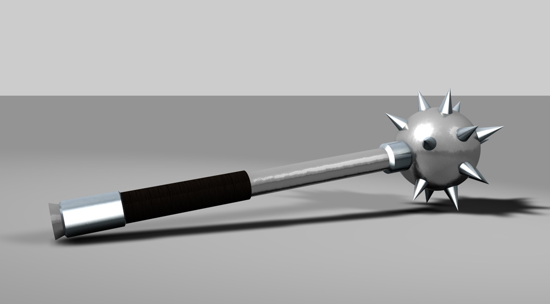 Mace Medieval 3d Obj