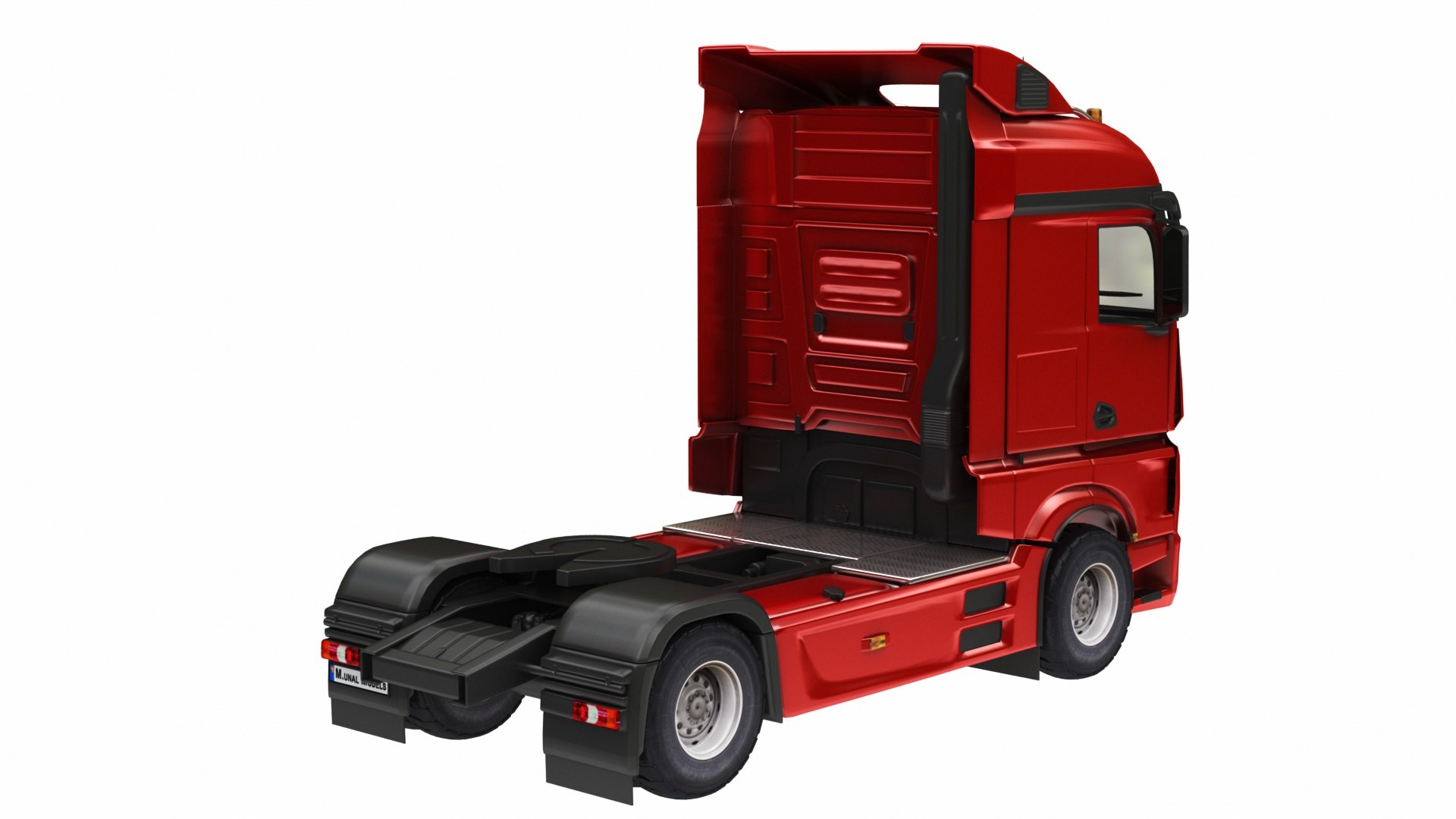 3D Model Mercedes Truck - TurboSquid 1524514