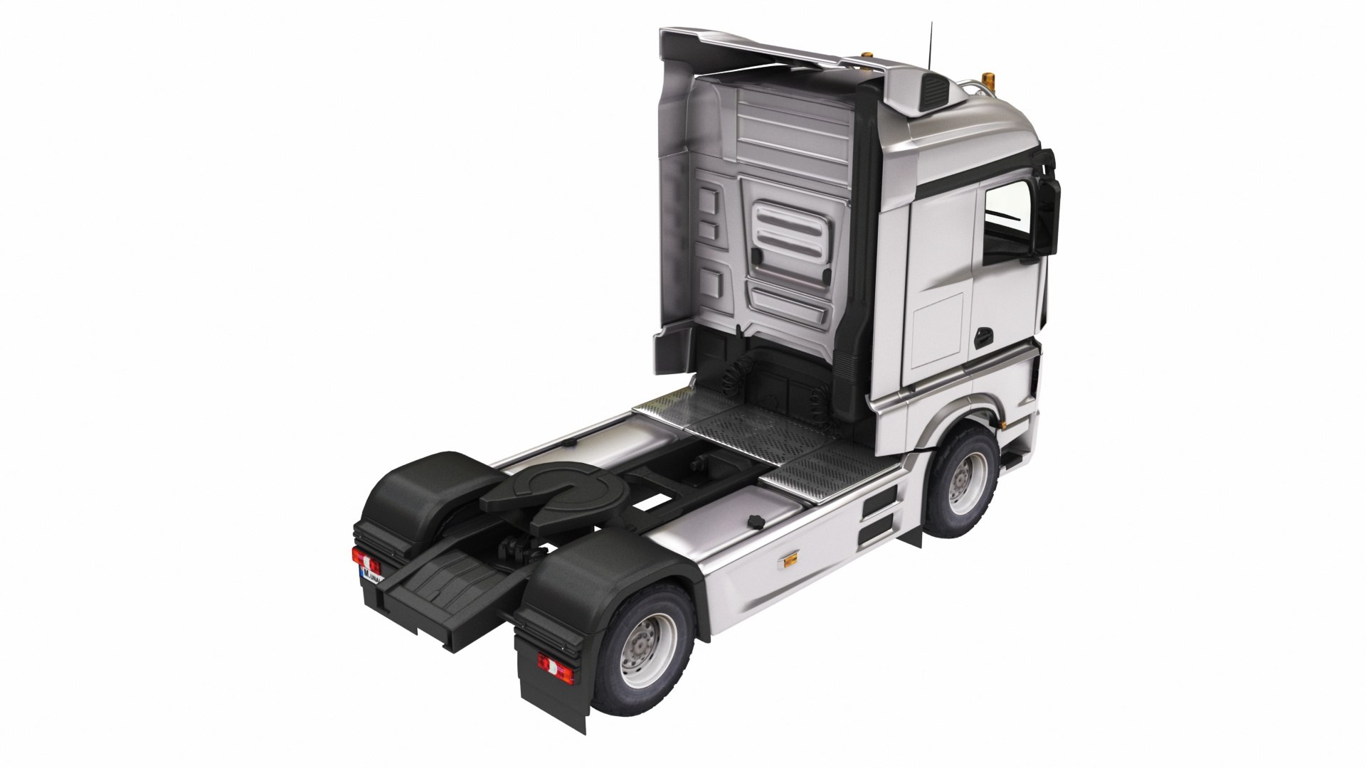 3D Model Mercedes Truck - TurboSquid 1524514