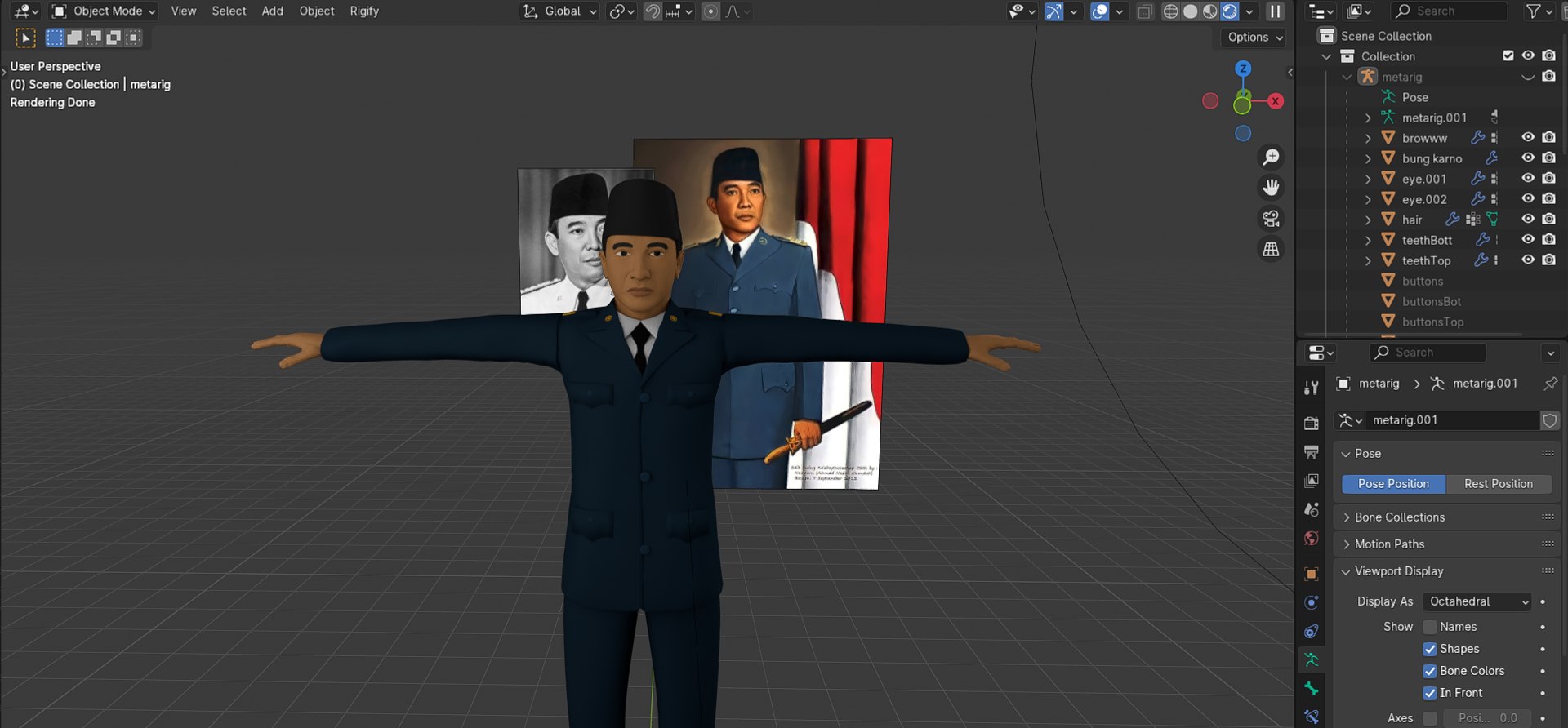 Sukarno 3D Model - TurboSquid 2230017