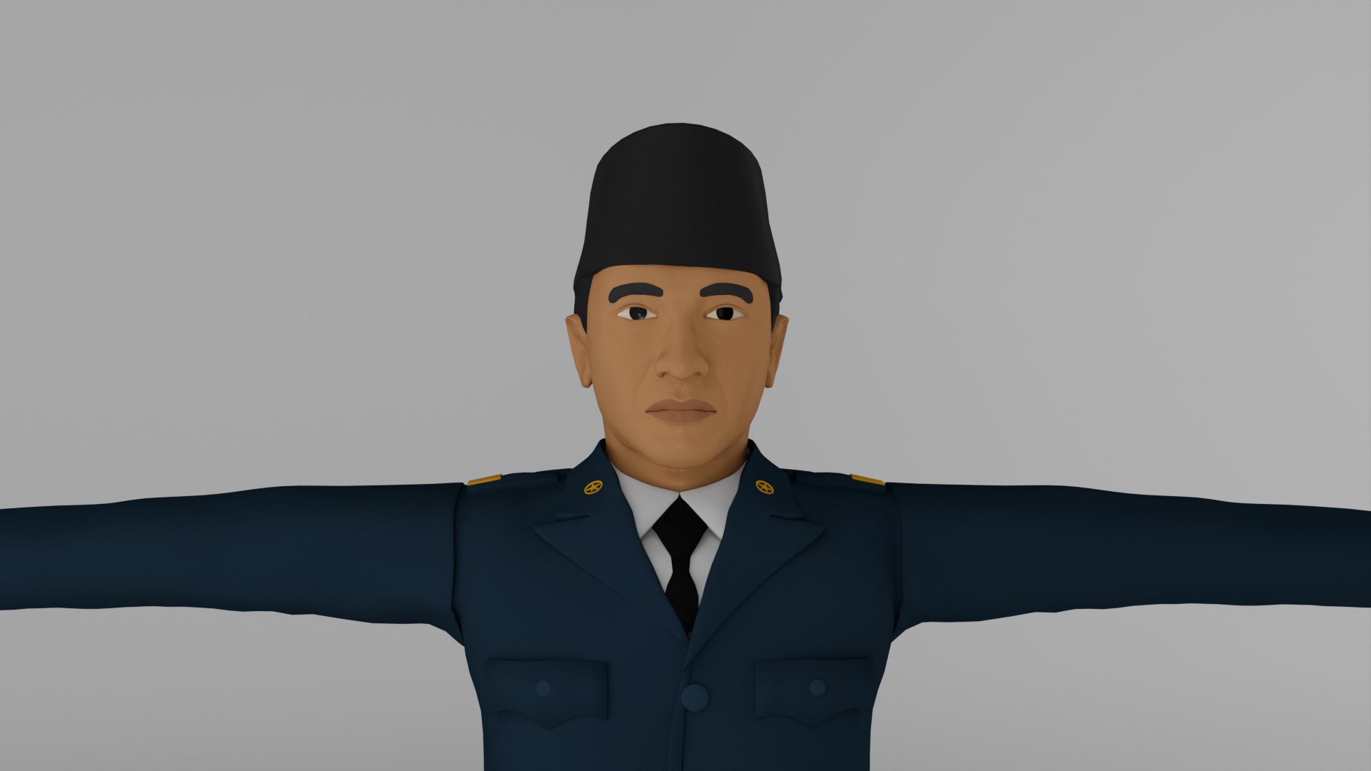 Sukarno 3D Model - TurboSquid 2230017
