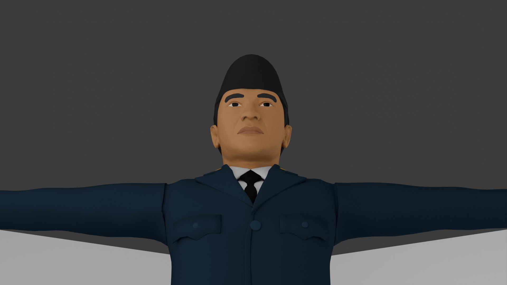 Sukarno 3D Model - TurboSquid 2230017