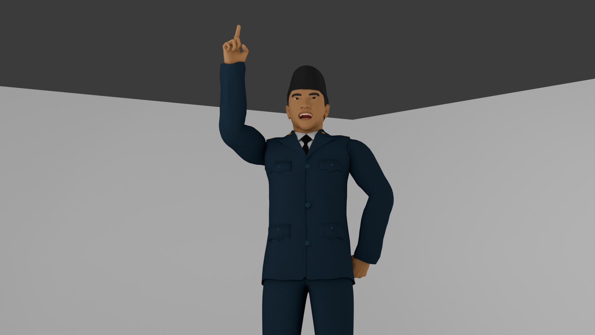 Sukarno 3D Model - TurboSquid 2230017