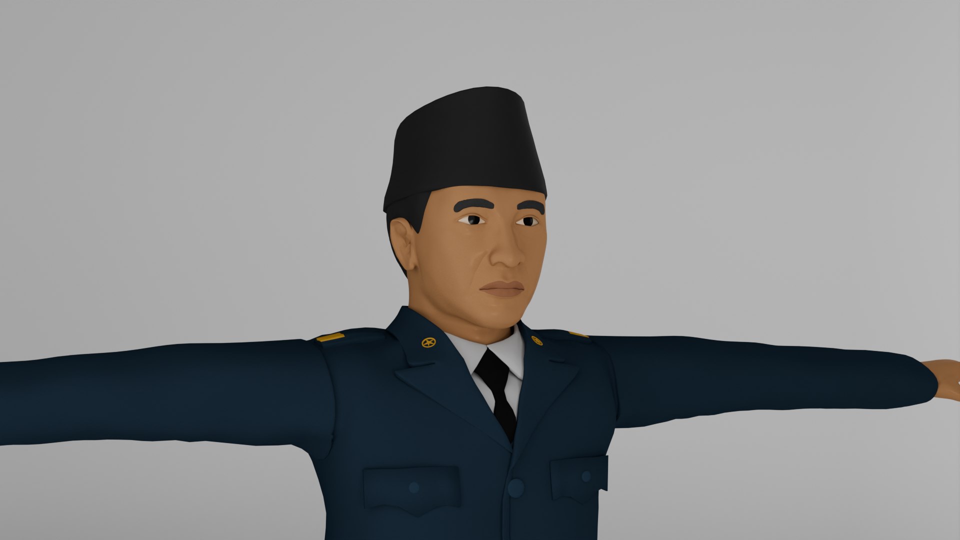 Sukarno 3D Model - TurboSquid 2230017
