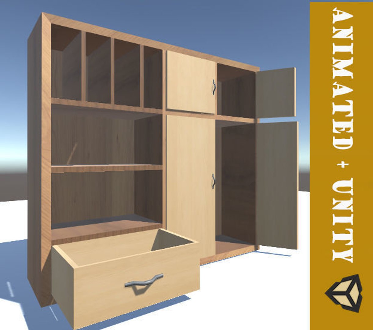 Closet Games Unity 3D Model - TurboSquid 1164372