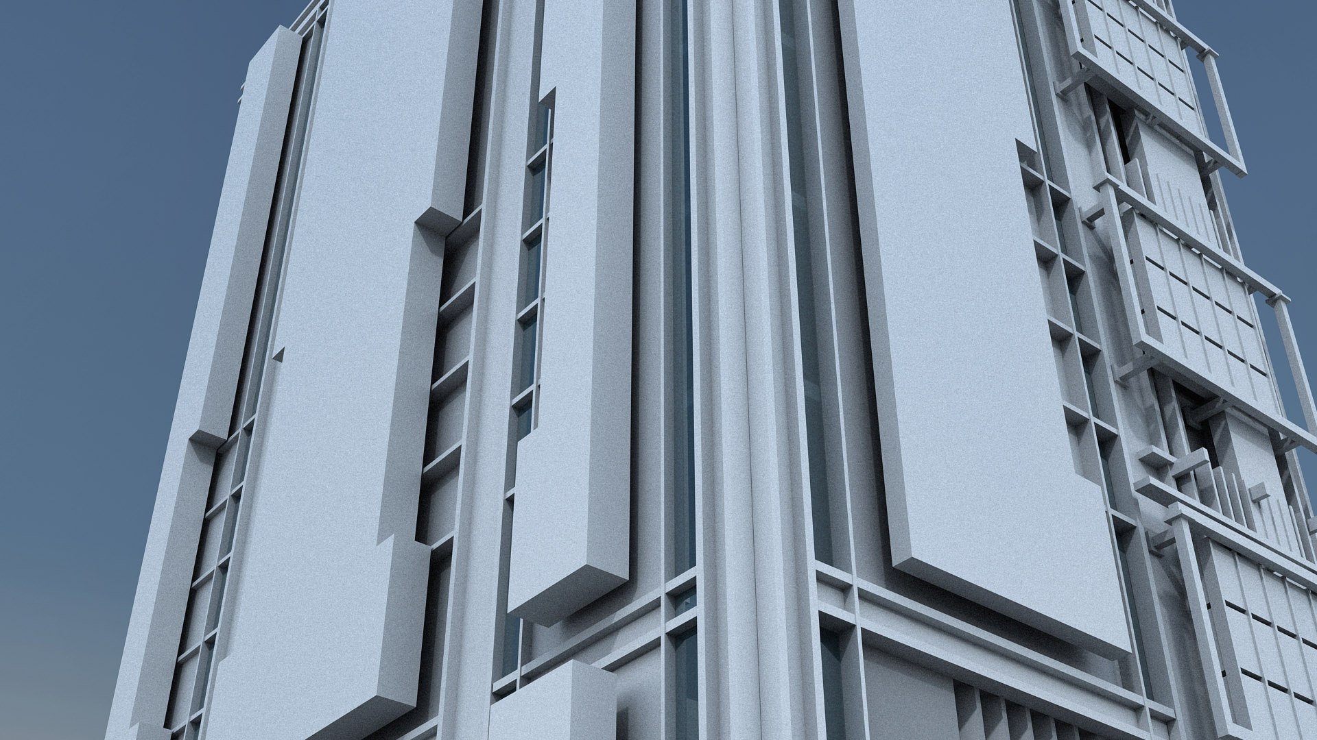 3D Model Future Building 027 - TurboSquid 2293613