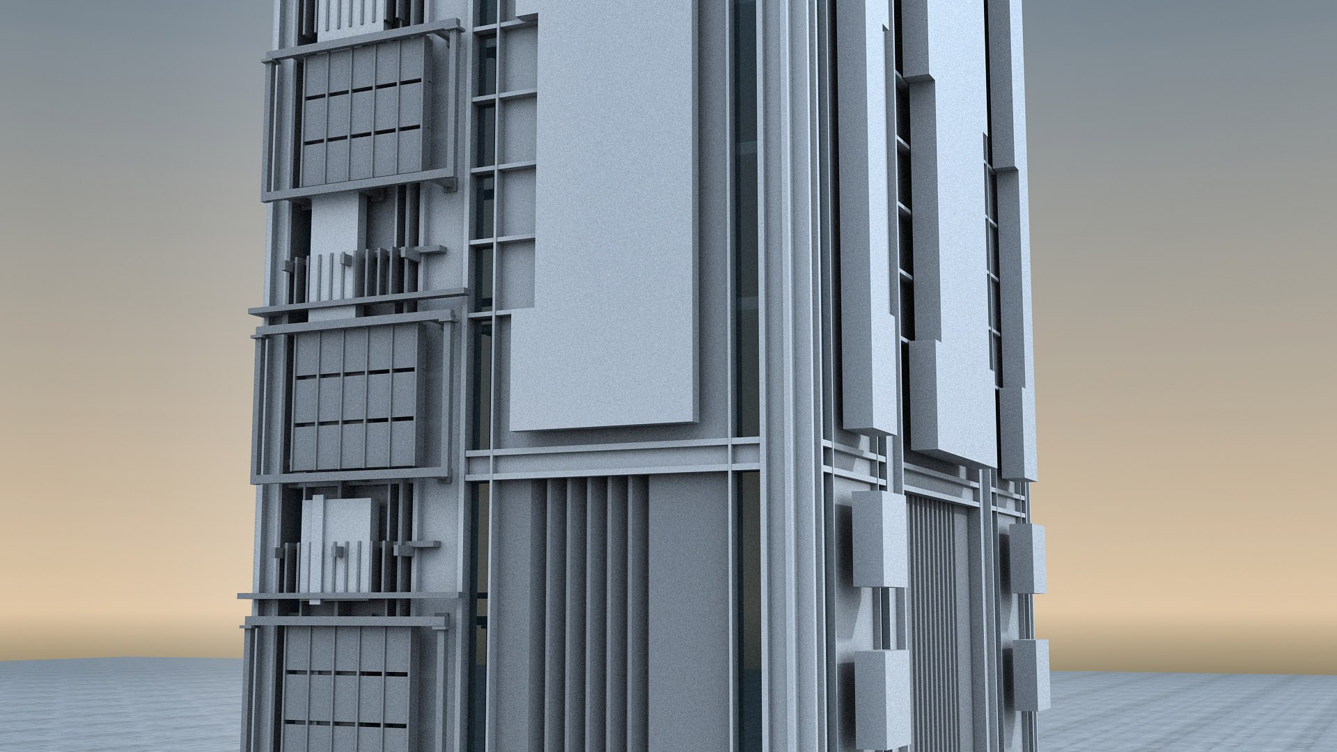 3D Model Future Building 027 - TurboSquid 2293613