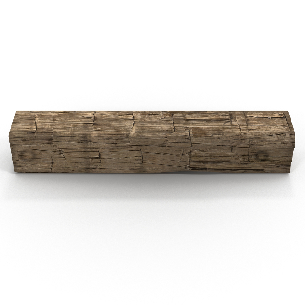old wood log 3d model