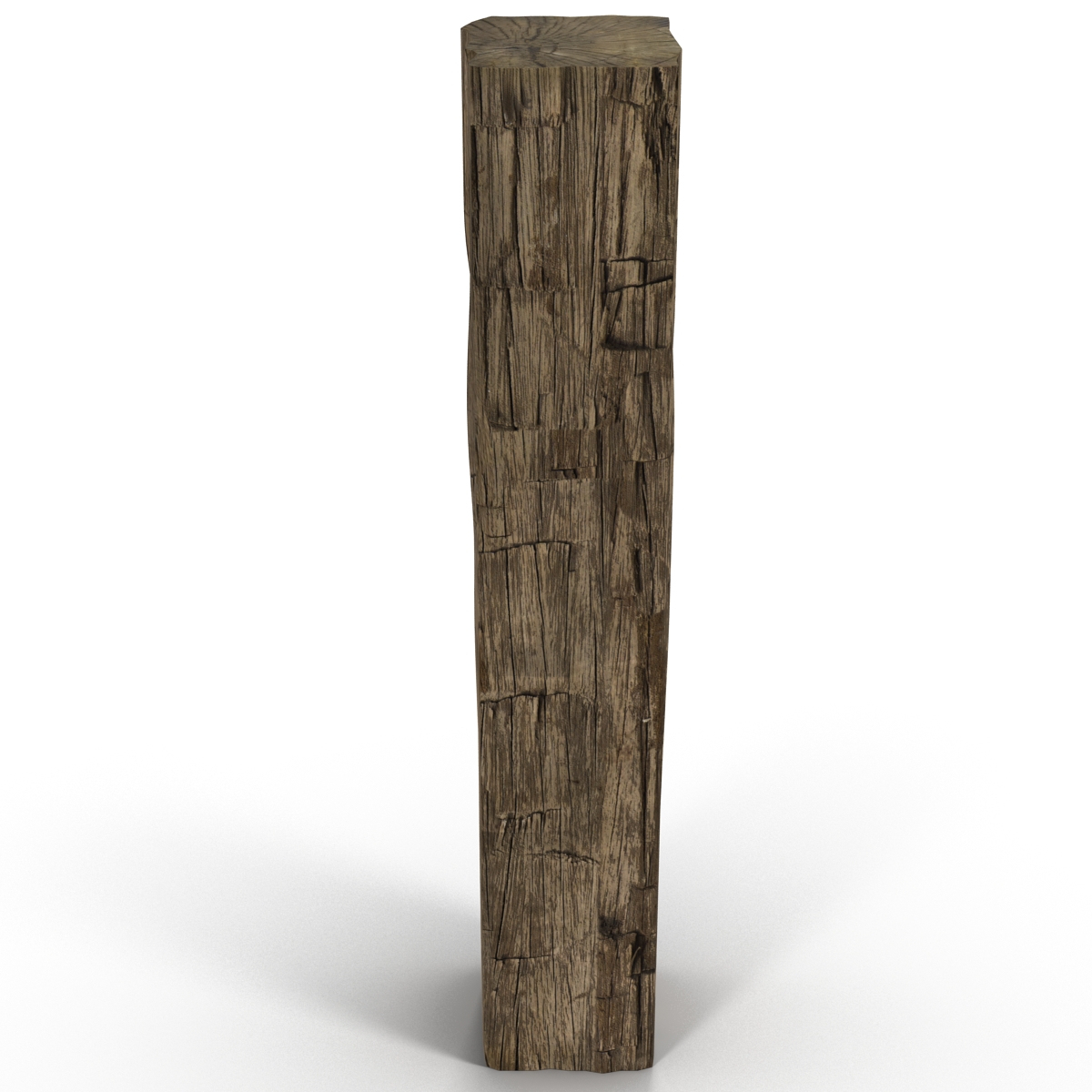 old wood log 3d model
