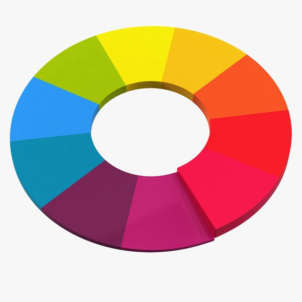 modelo 3d Rueda de color 02 - TurboSquid 1039203