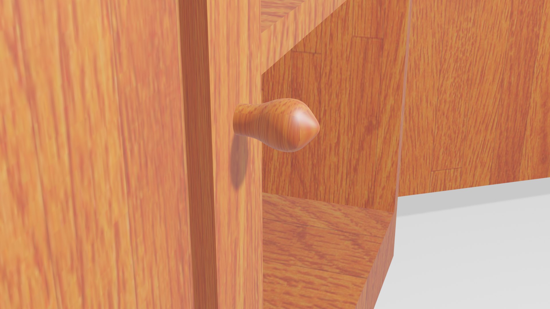 Wood Closet 3D - TurboSquid 2038745
