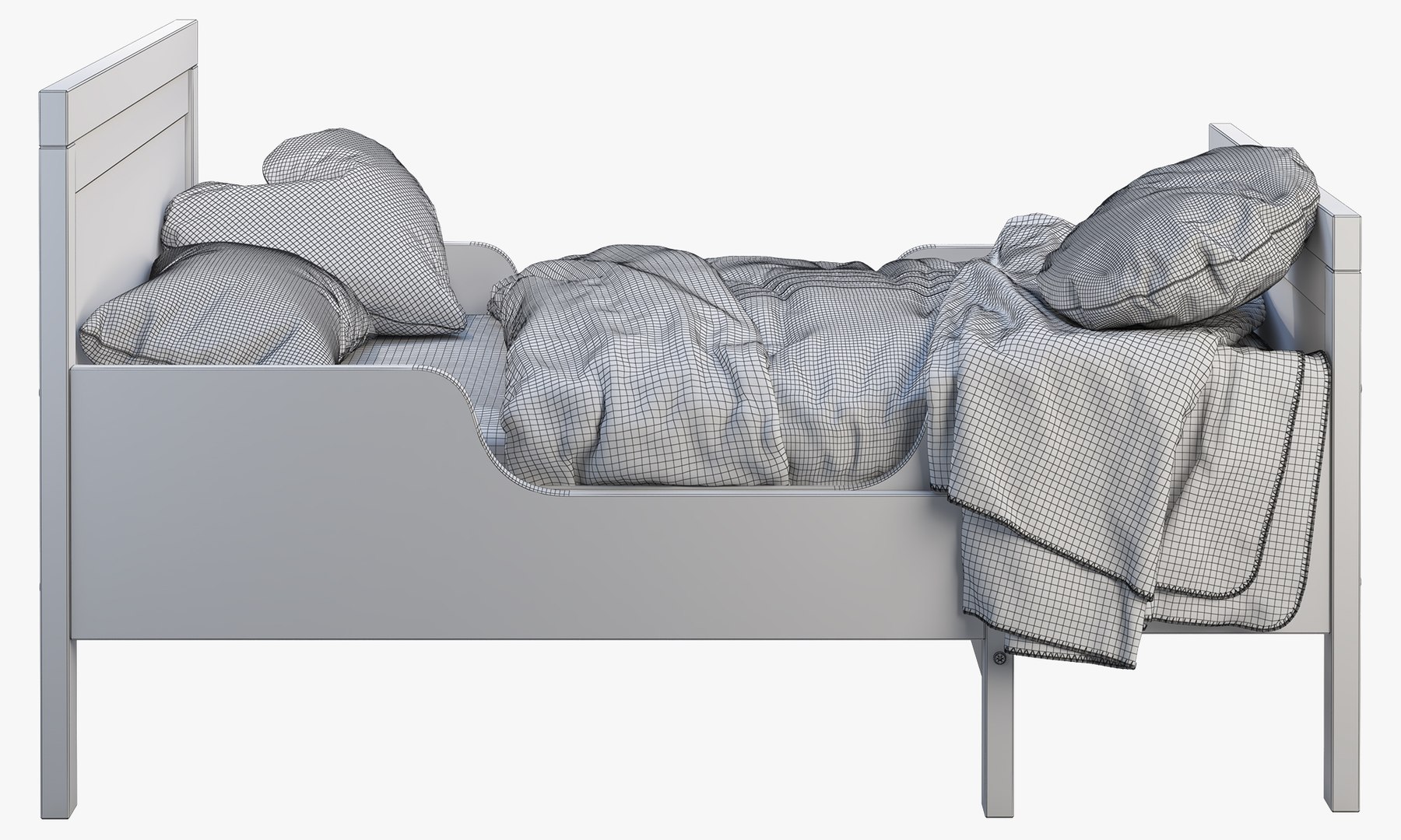 3D model ikea sundvik bed - TurboSquid 1443972