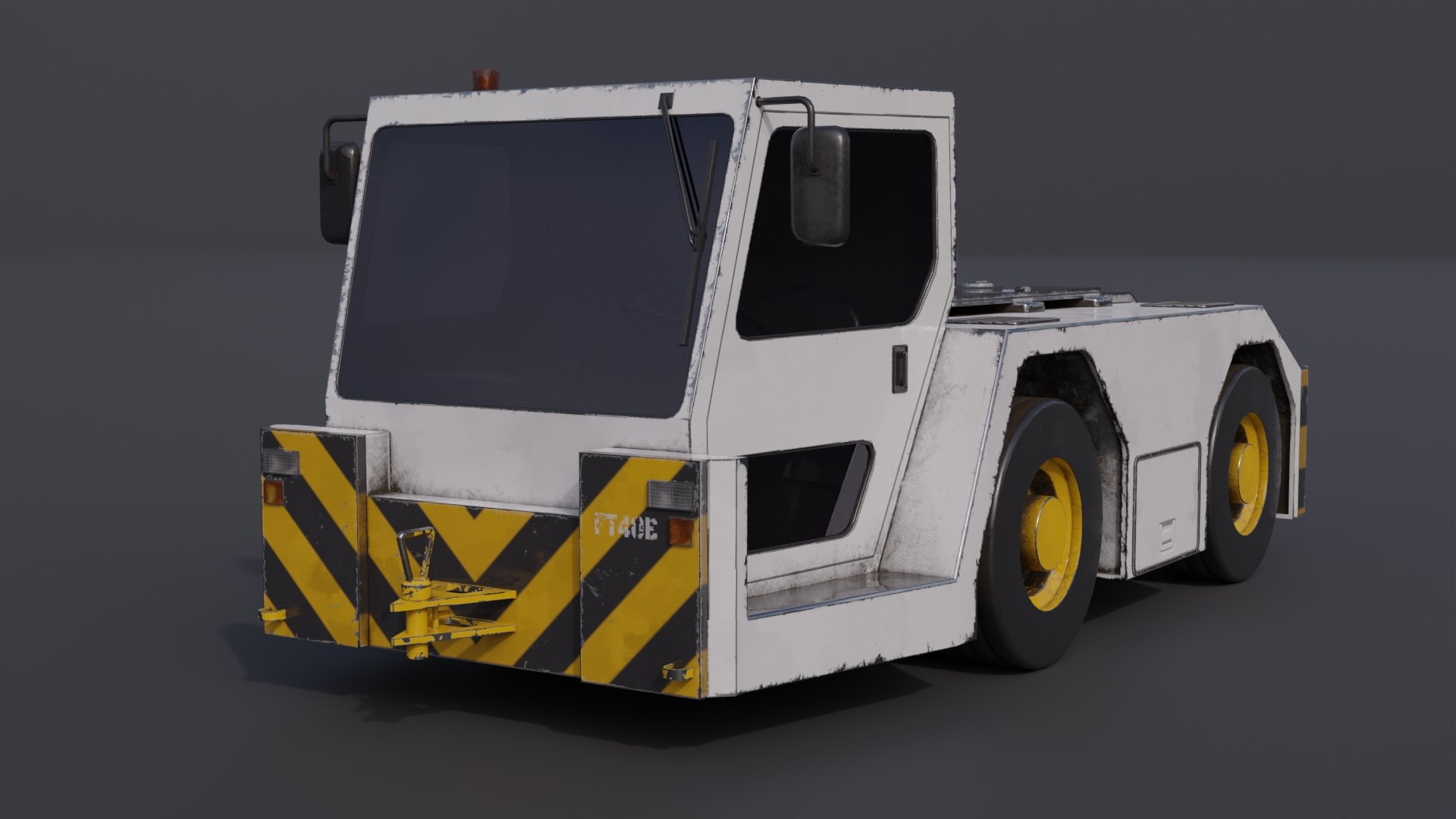 3D Aircraft Tug Tractor - TurboSquid 1942267