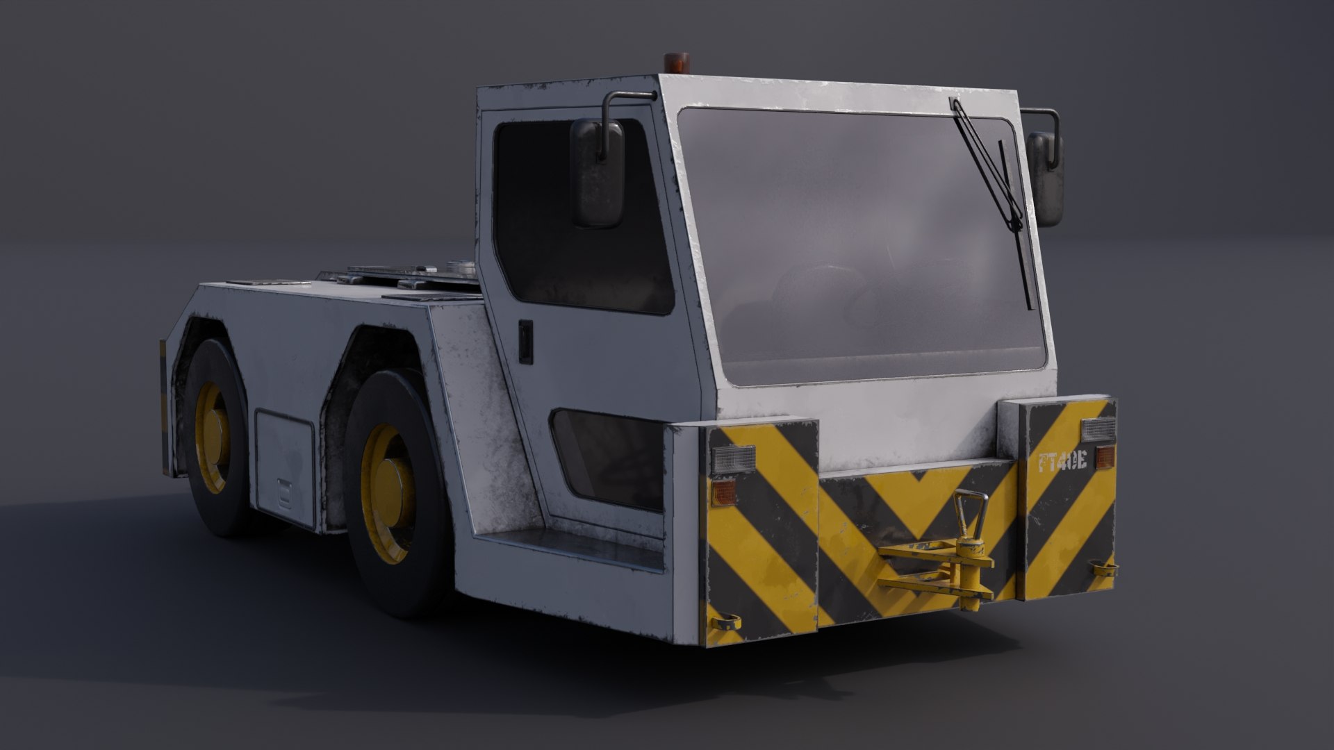 3D Aircraft Tug Tractor - TurboSquid 1942267