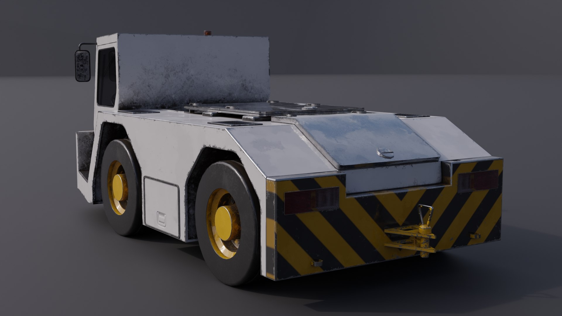 3D Aircraft Tug Tractor - TurboSquid 1942267