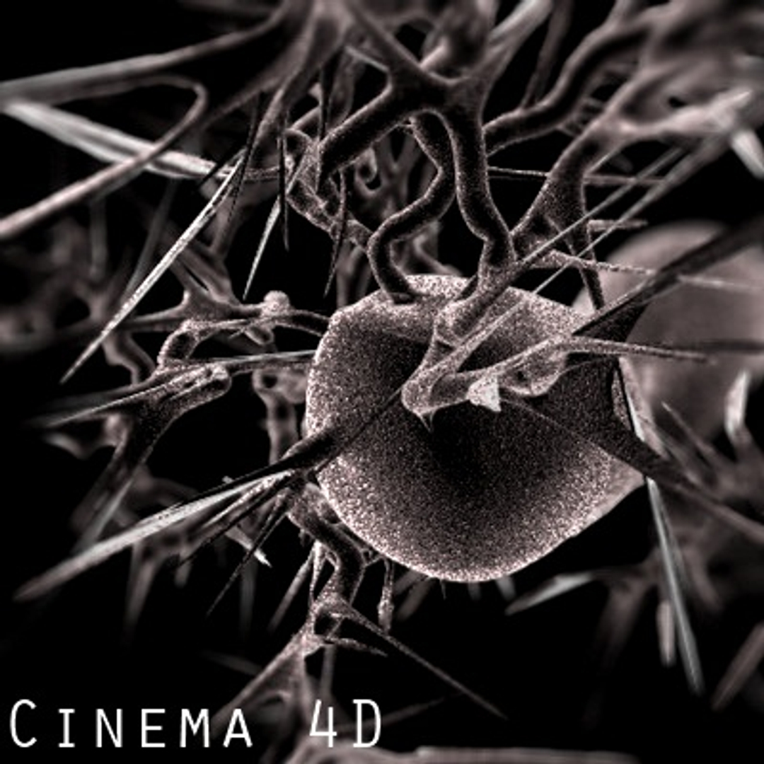 3d model of virus shape