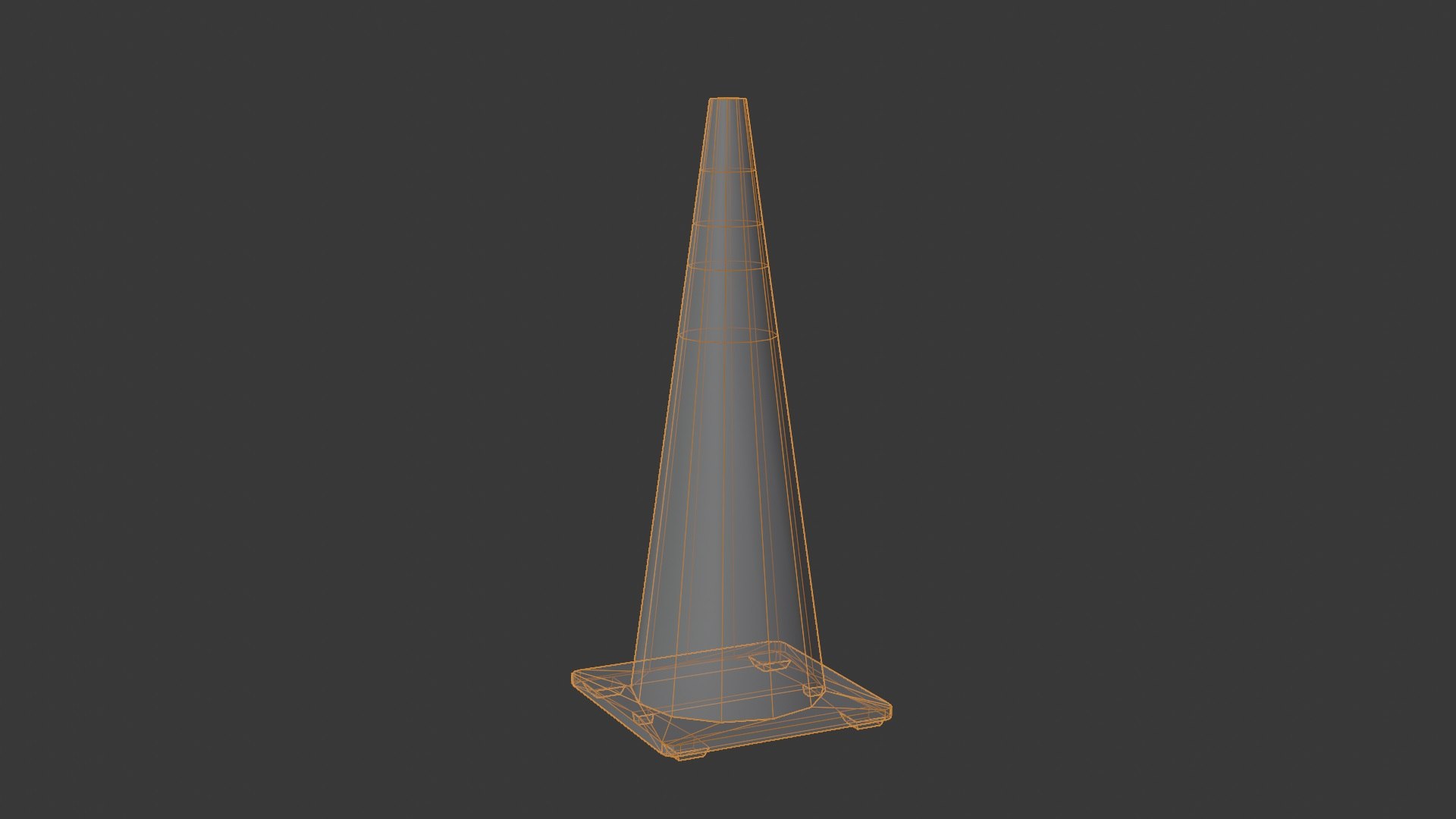 3D Model Street Traffic Cone - TurboSquid 2293643