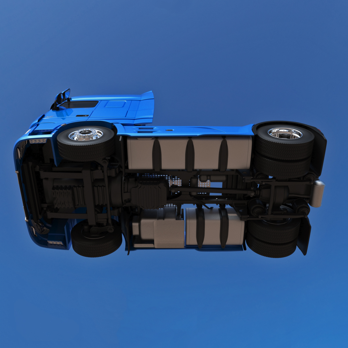 3D model daf xf 2020 semi truck - TurboSquid 1453531