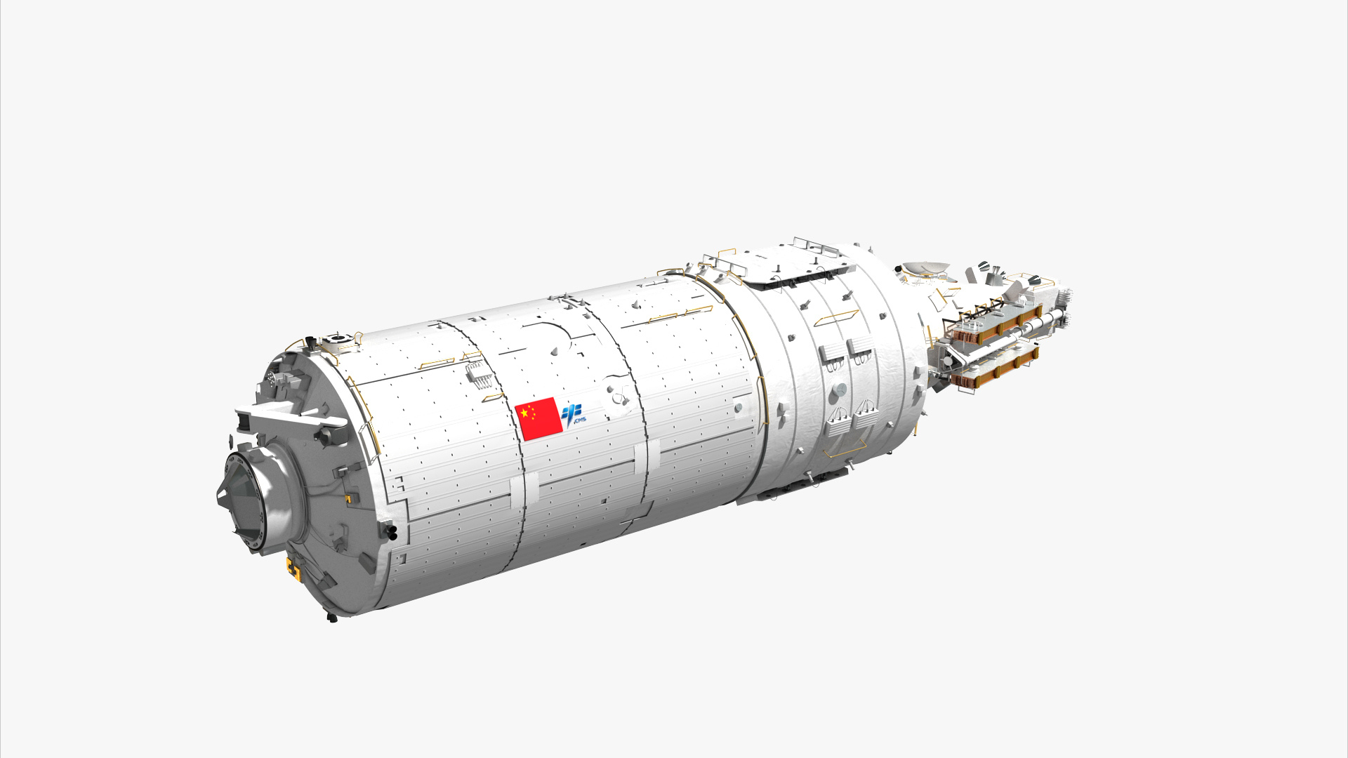 3D Mengtian Module In Out - TurboSquid 2008923
