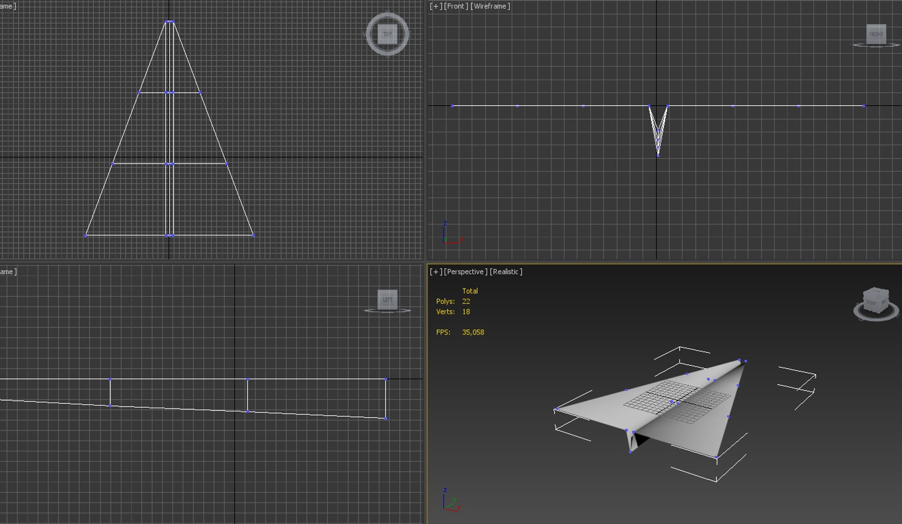 Maya Paper Plane