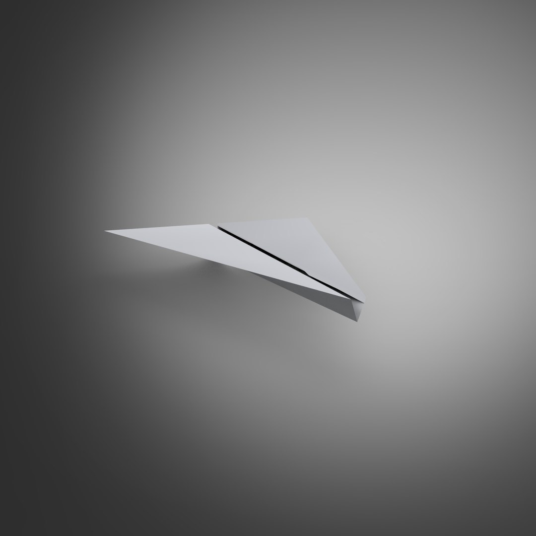 Maya Paper Plane