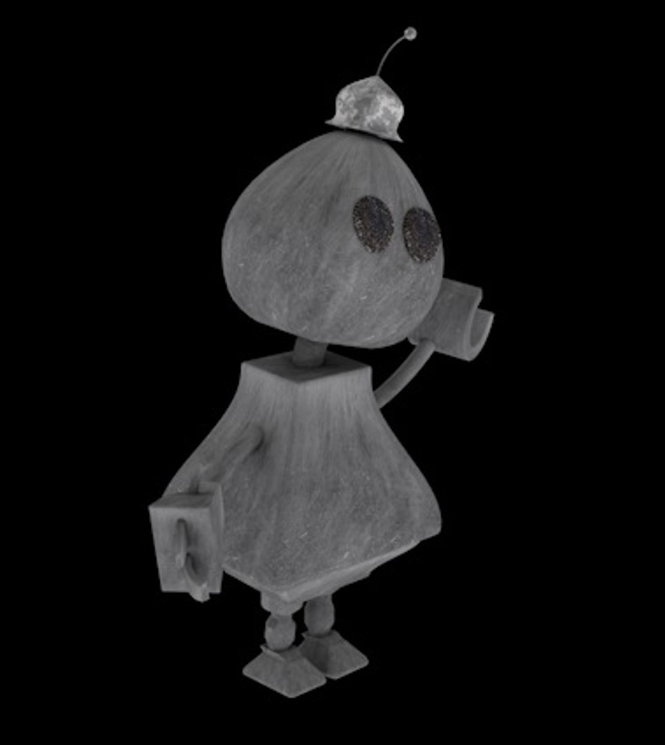Little Robot Character Model - TurboSquid 1367629