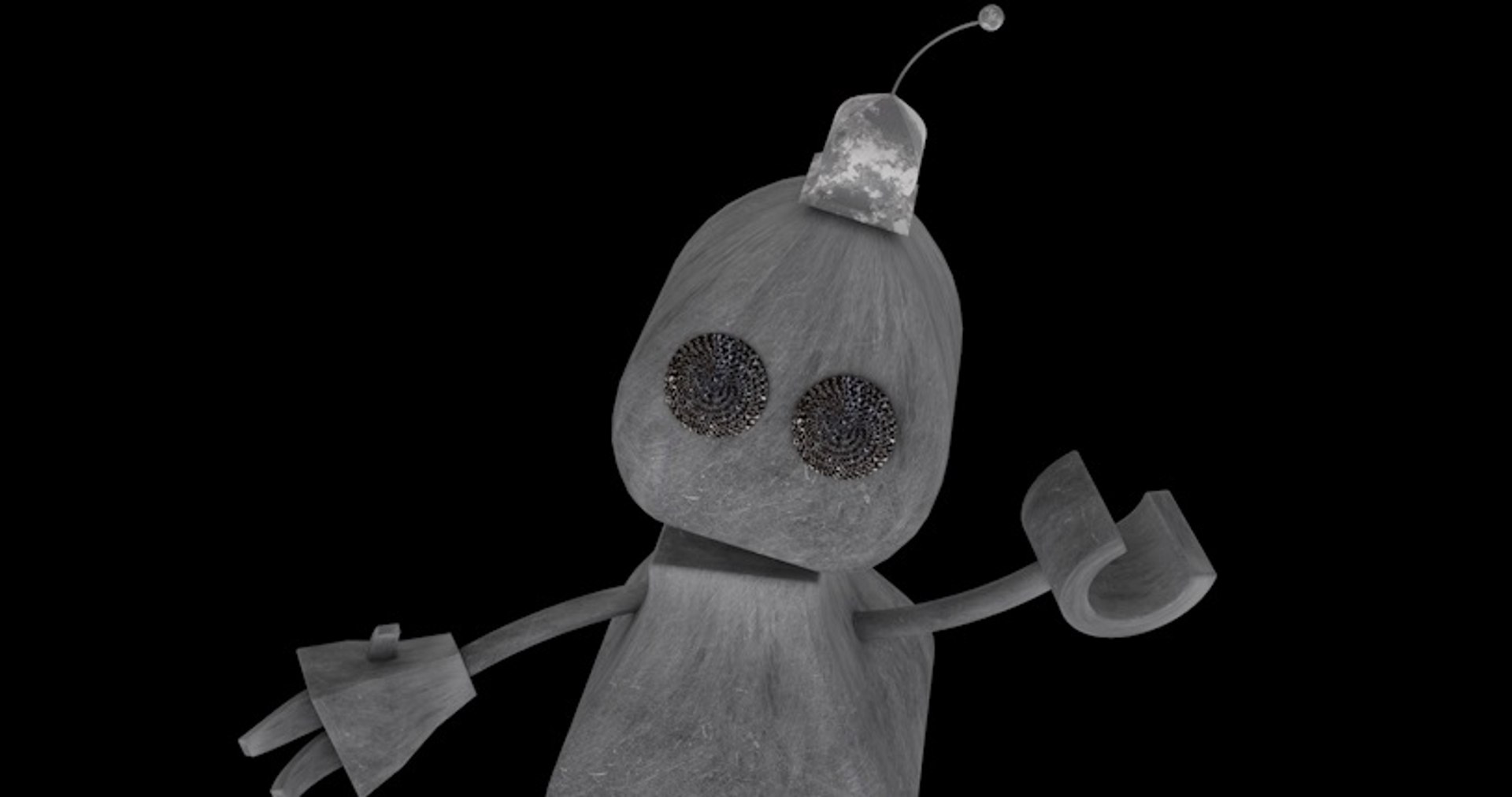 Little Robot Character Model - TurboSquid 1367629