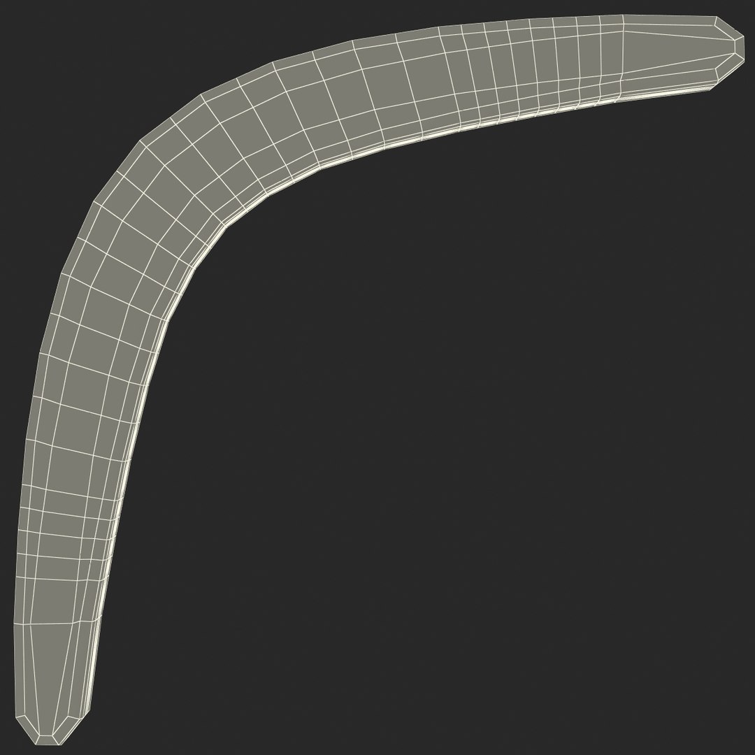 toy boomerang 3d model