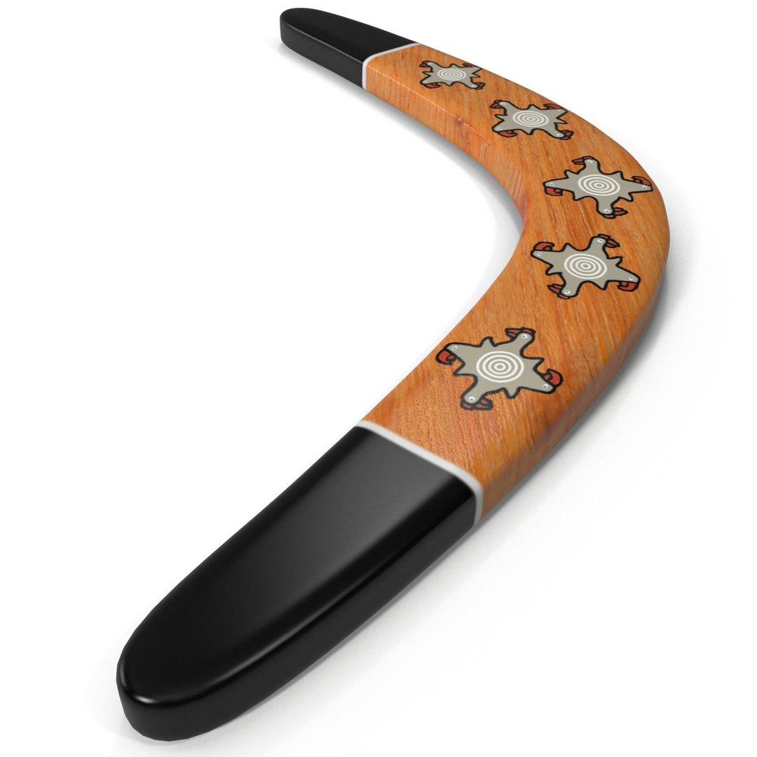 toy boomerang 3d model