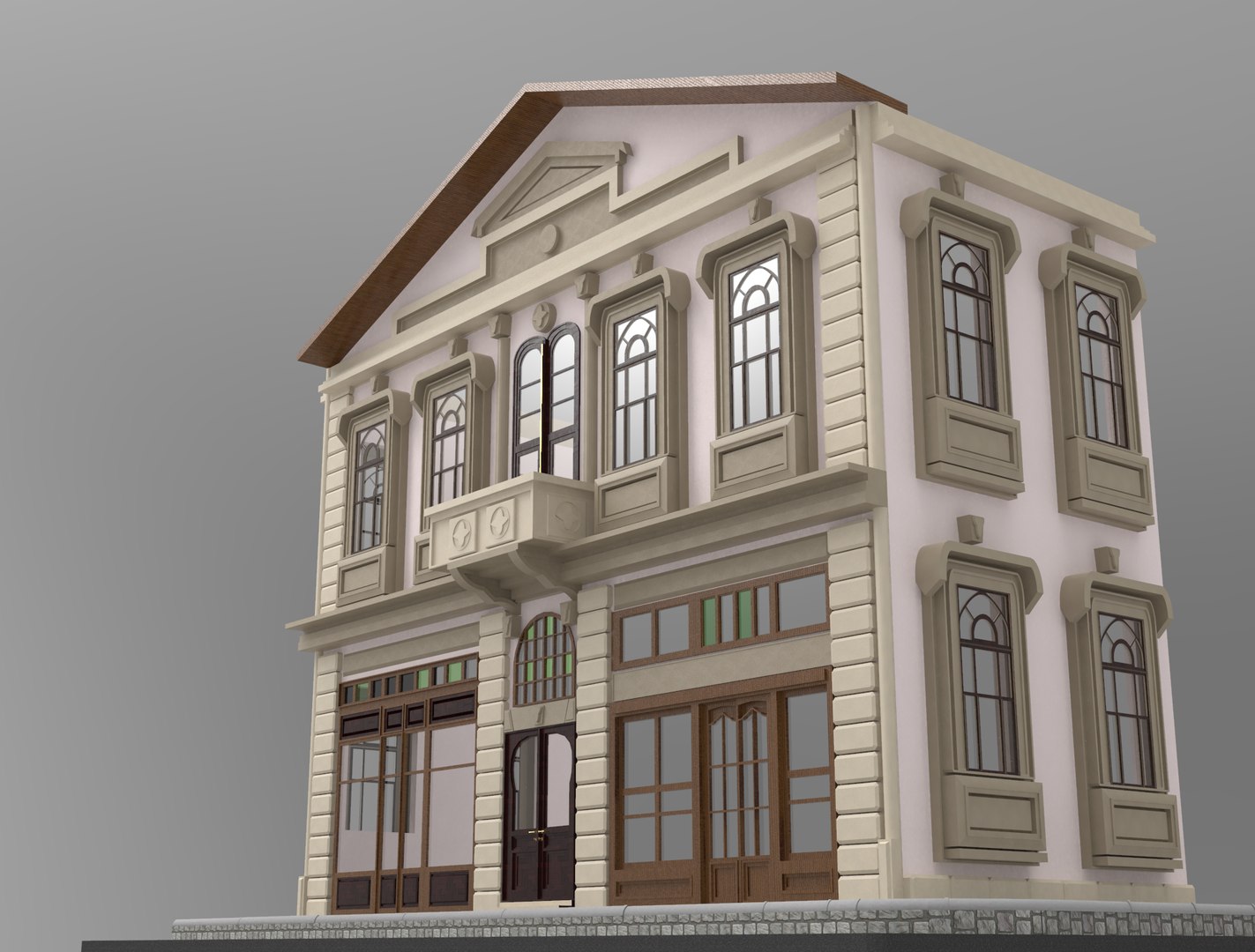 Istanbul Stone Building 3D Model - TurboSquid 1564574