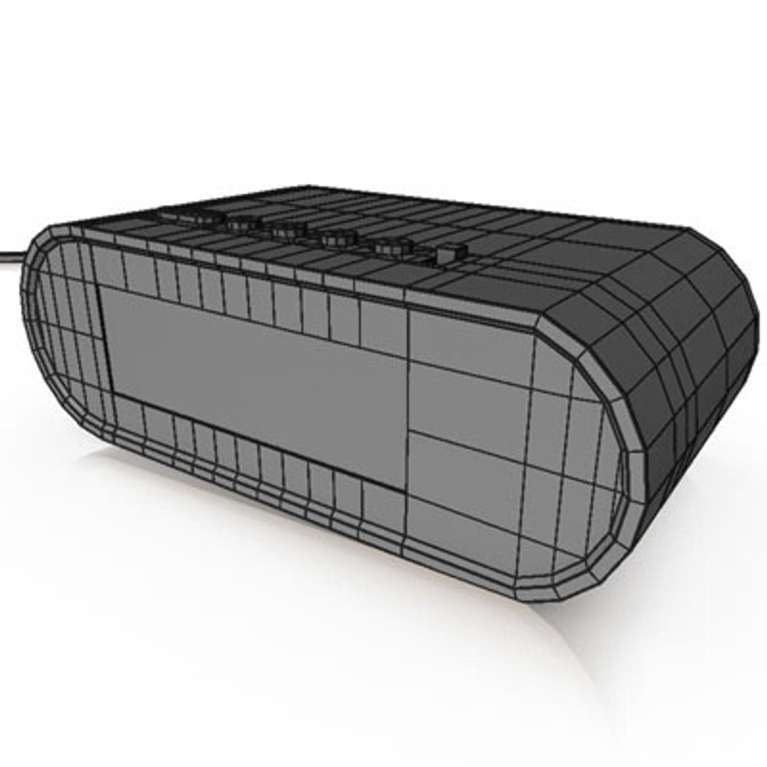 Digital Clock 3d 3ds