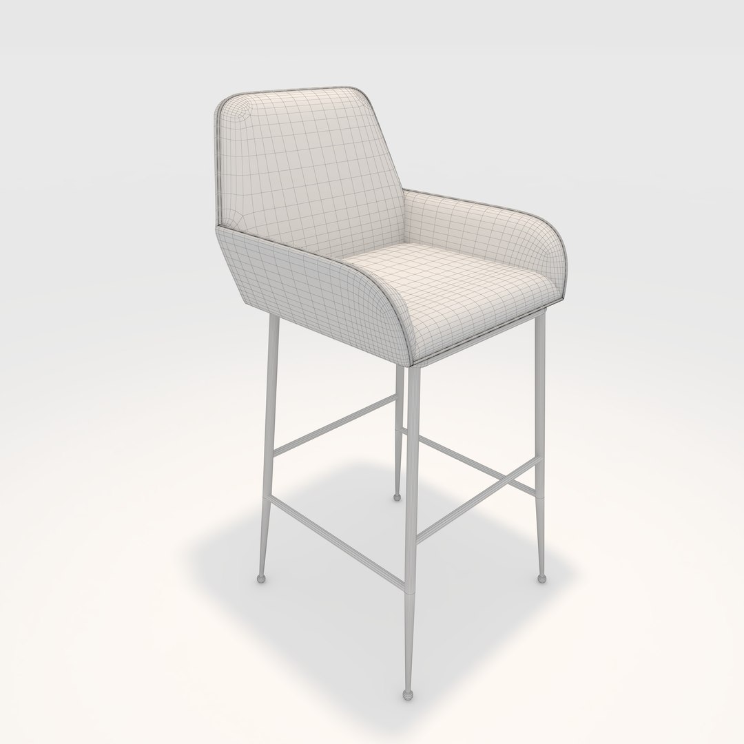 Bar Stool 41 3D Model - TurboSquid 2324679