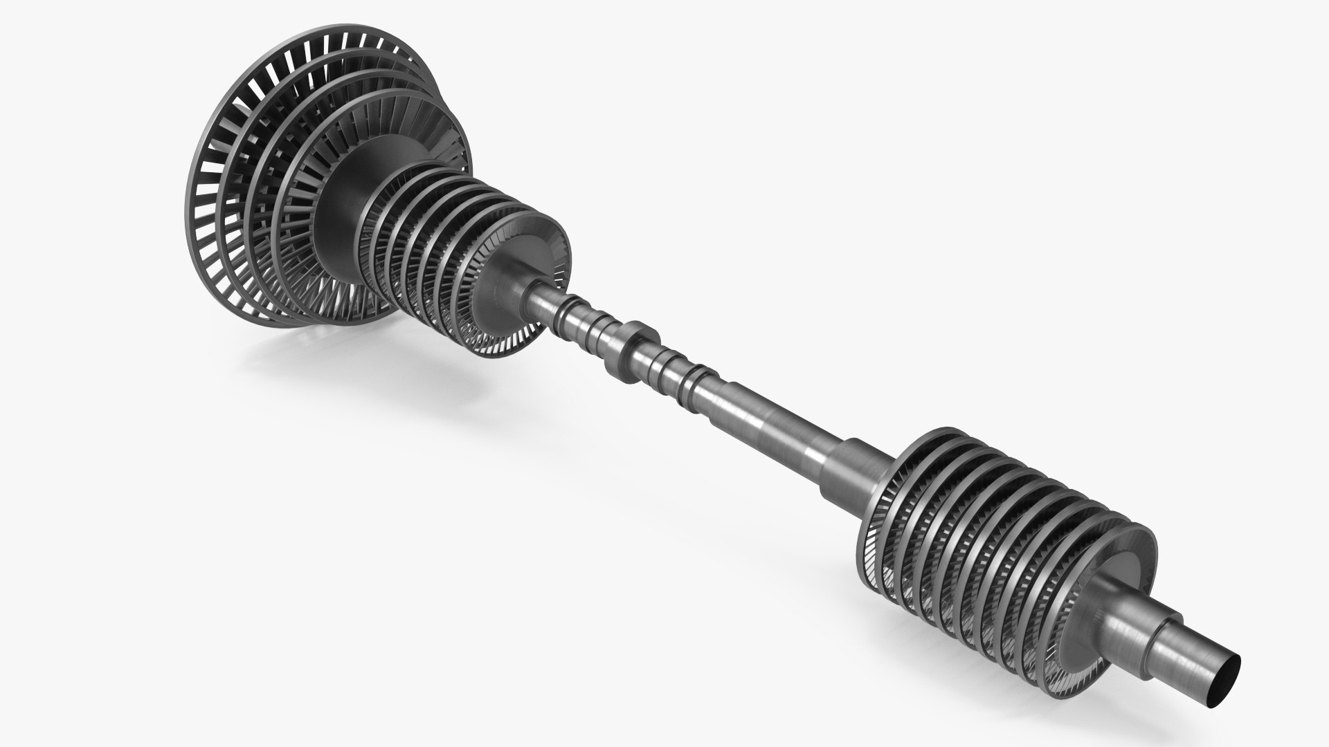 3D Steam Turbine Cutaway Model - TurboSquid 2295584